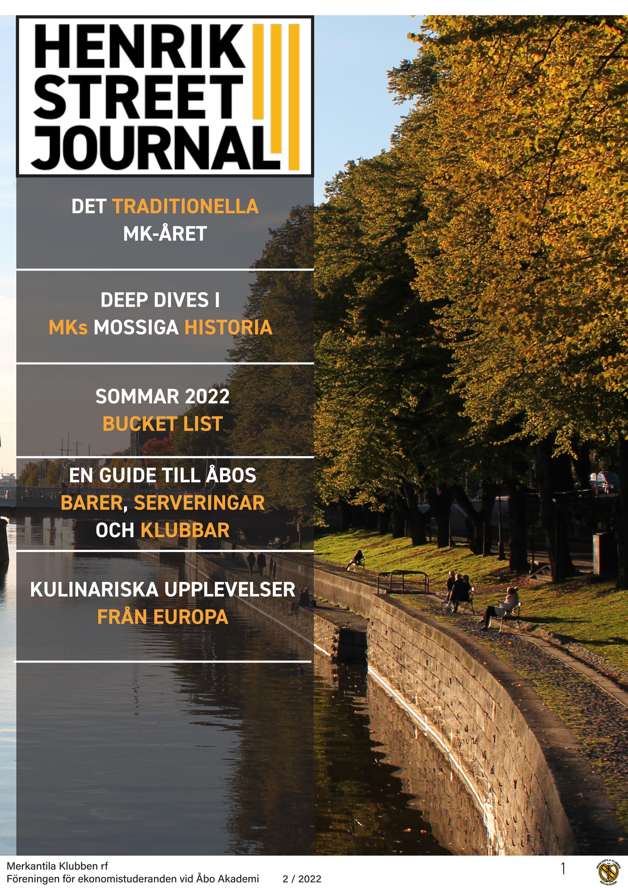 HSJ 2 / 2022 by Merkantila Klubben - Issuu