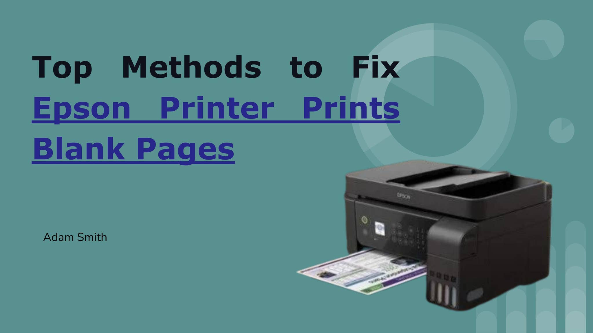 Epson Printer Print Blank Pages | Instant Guide by Epson Printer ...