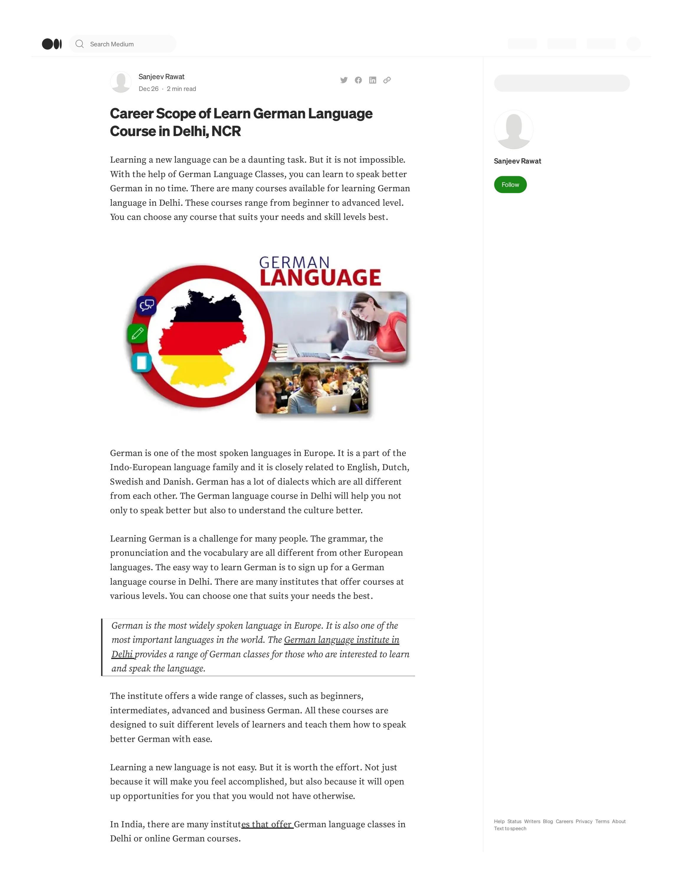 Online German Language Course in Delhi, NCR With Langma by langma ...