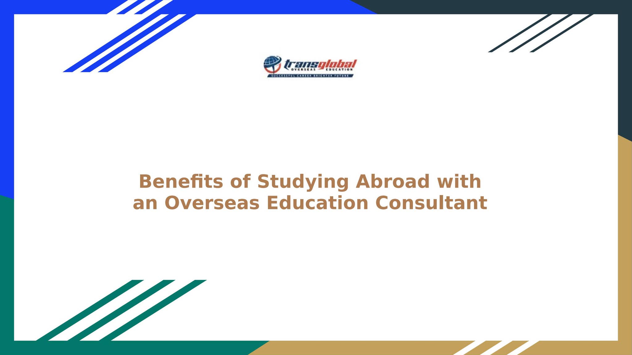 Benefits of Studying Abroad with an Overseas Education Consultant by ...