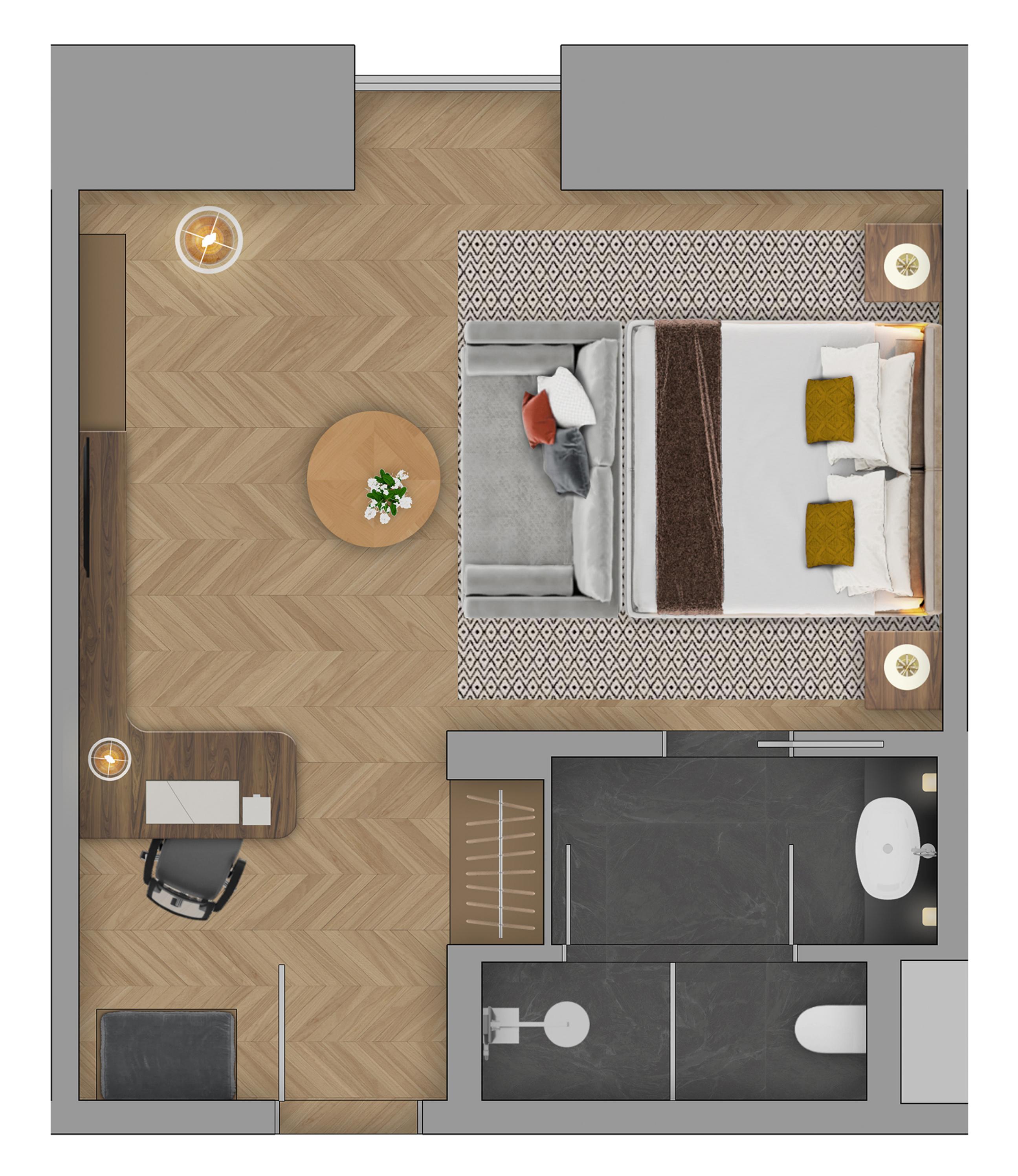 Floor Plan Deluxe Room by The Bürgenstock Selection - Issuu