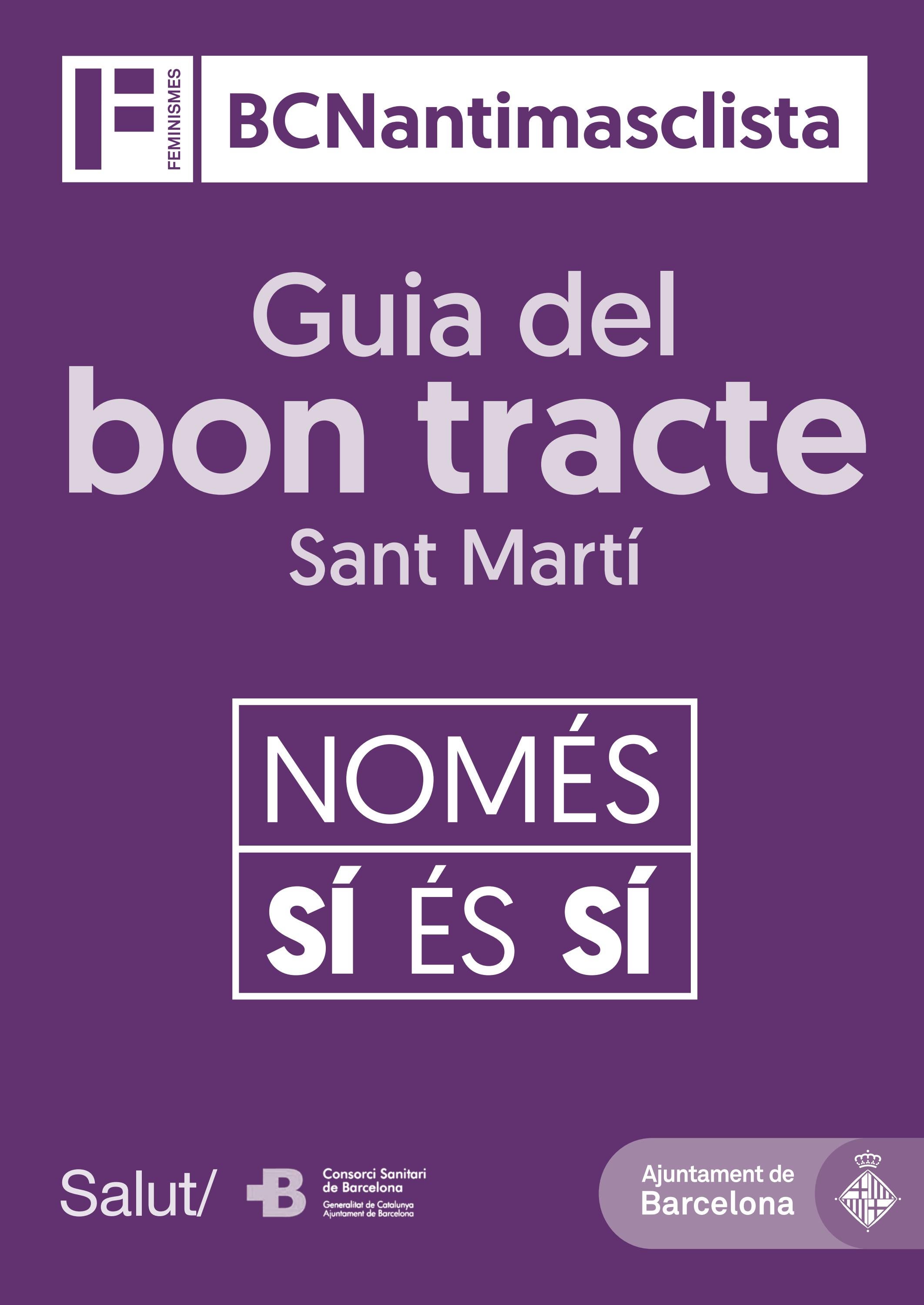 Guia del Bon Tracte a Sant Martí (BCNAntimasclista) by Districte de ...
