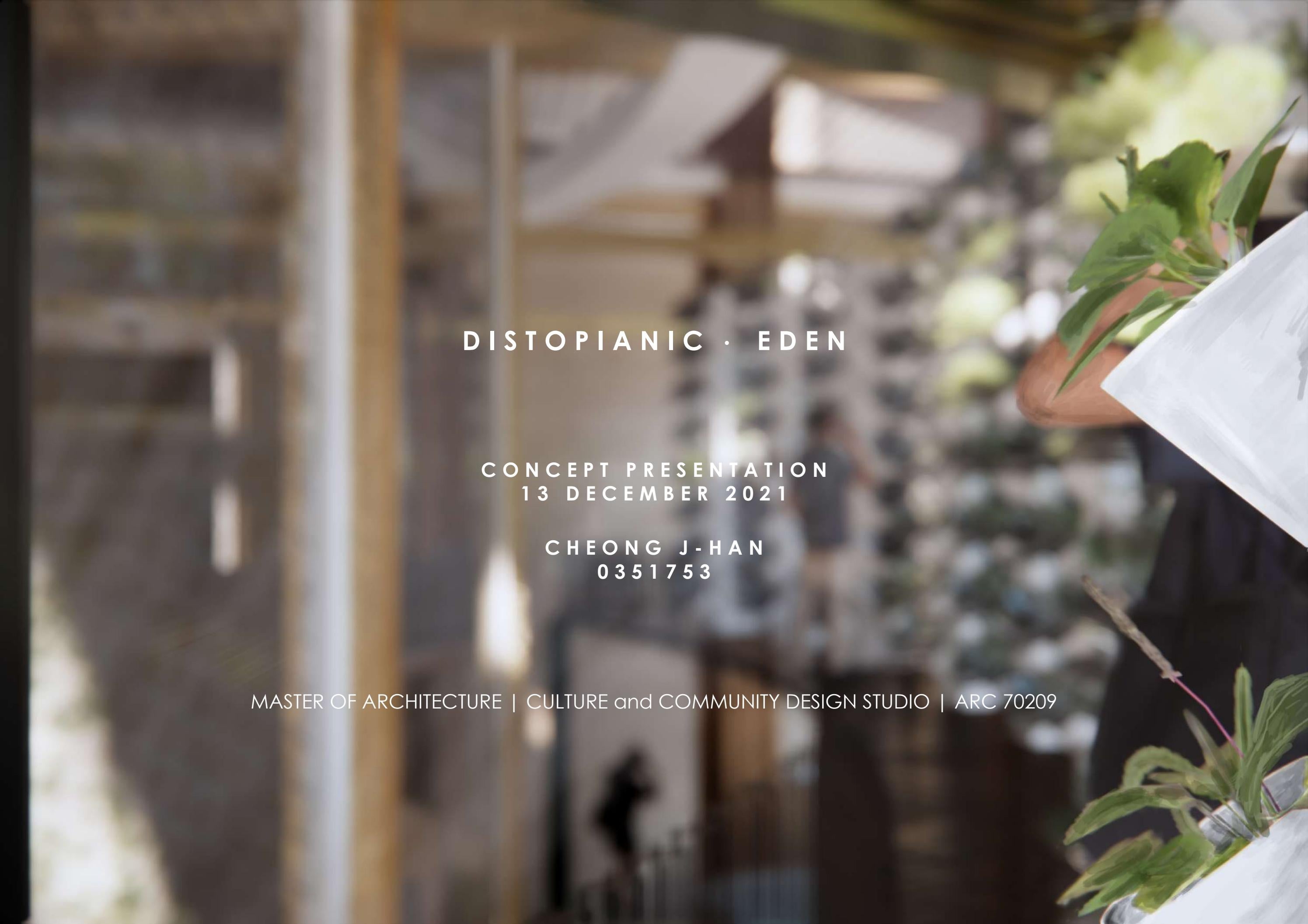 Culture and Community Design Studio by J-Han Cheong - Issuu