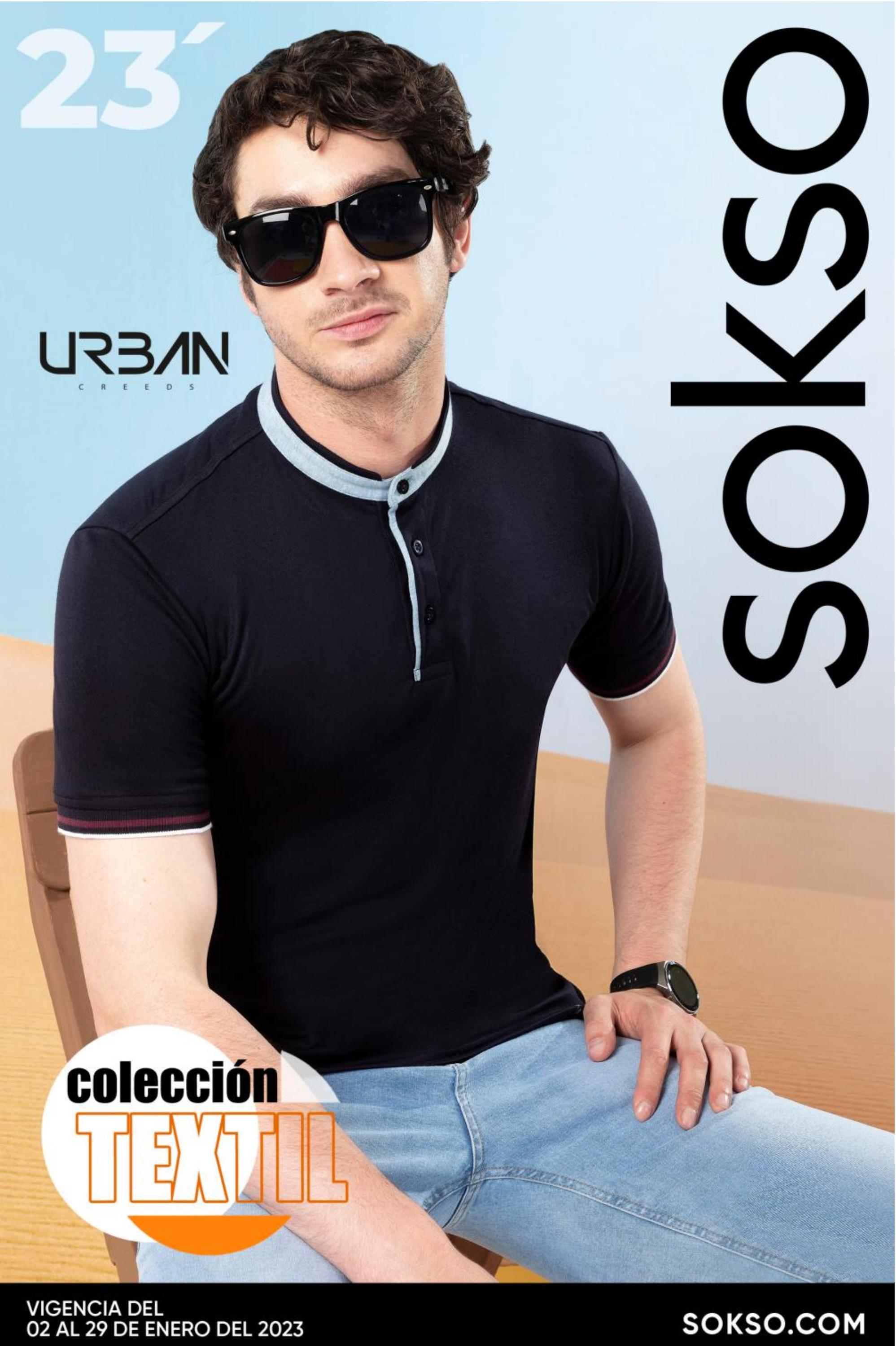 SOKSO CATALOGOS - URBAN CREEDS ROPA CC1-2023 by Sokso - Issuu