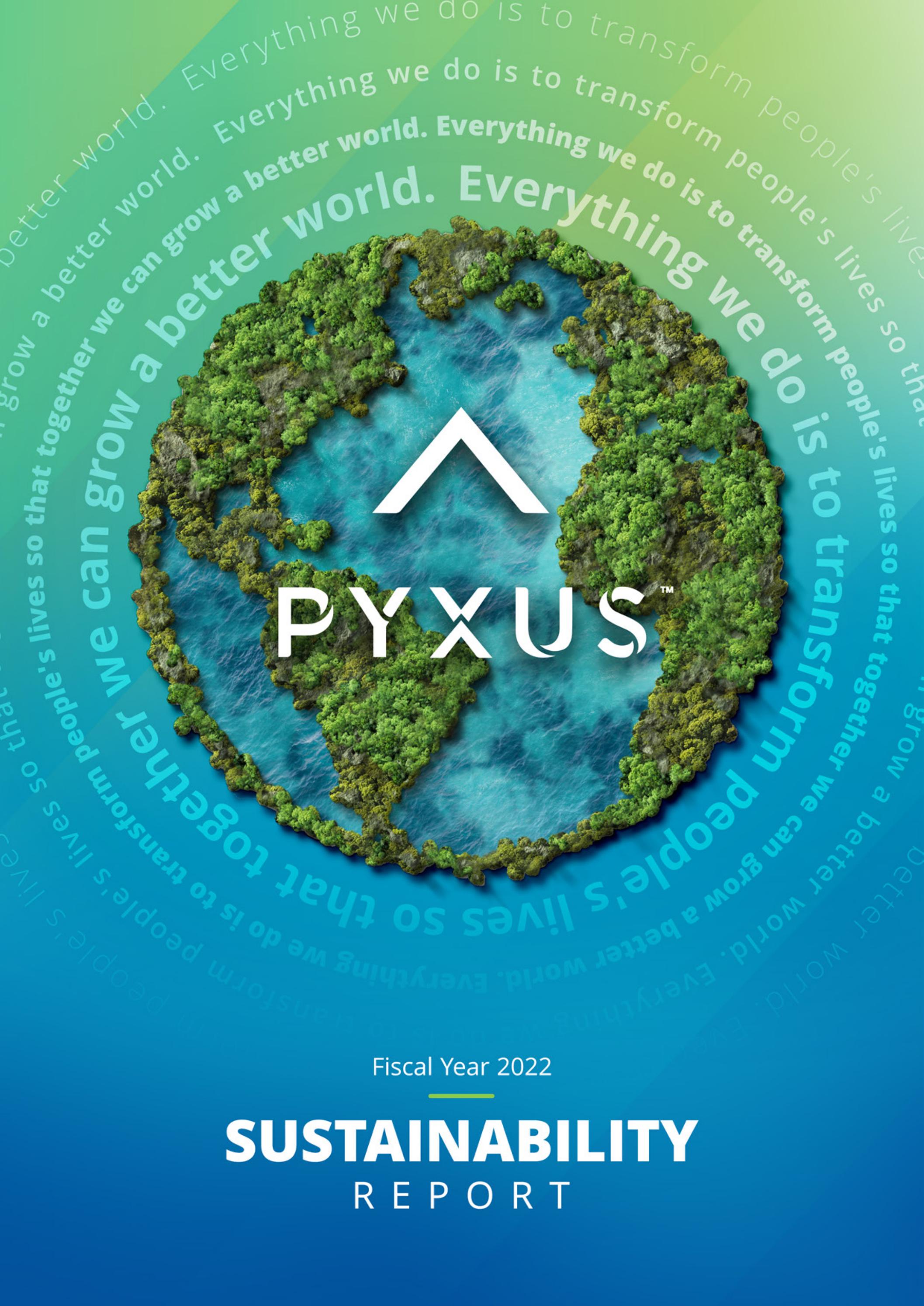 FY22 Sustainability Report by Pyxus International - Issuu