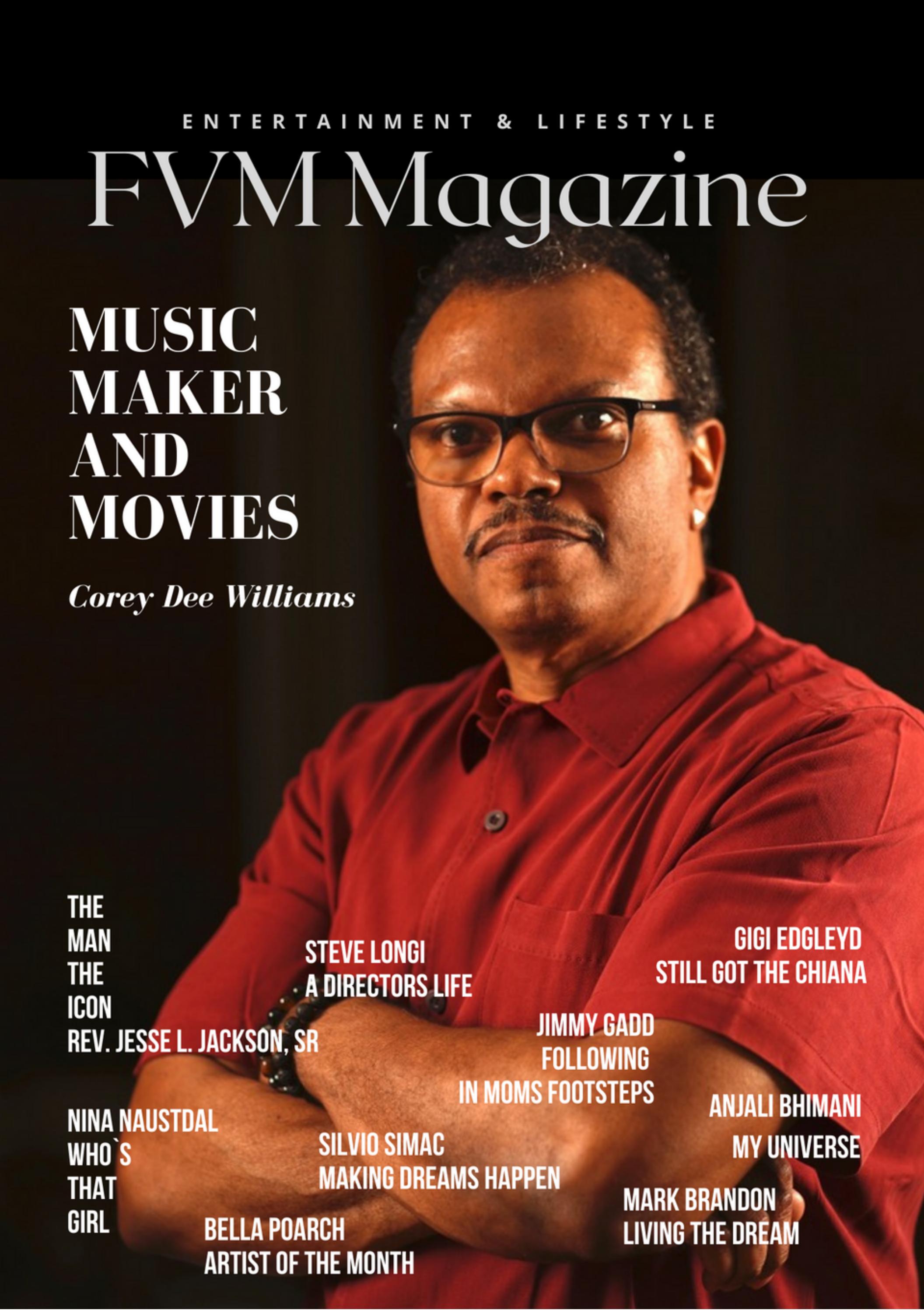 FVM Magazine Epic Issue Corey Dee Williams by Film Volt Group - Issuu