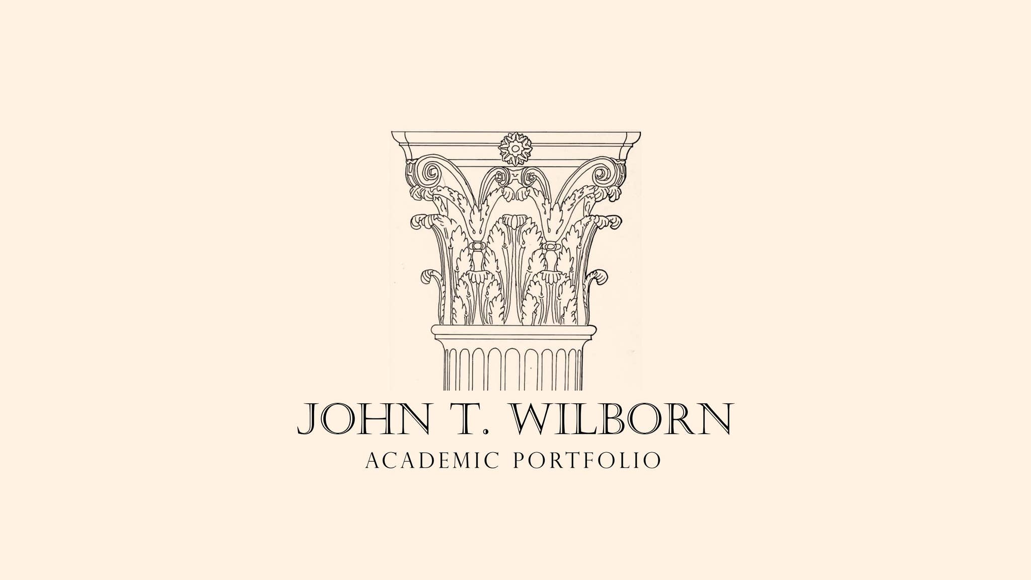 John T. Wilborn's Academic Portfolio by John T Wilborn - Issuu
