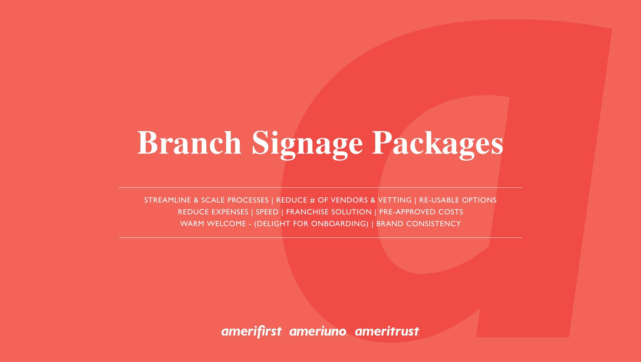 Signage Packages for new branches by Lorena Delgado - Issuu
