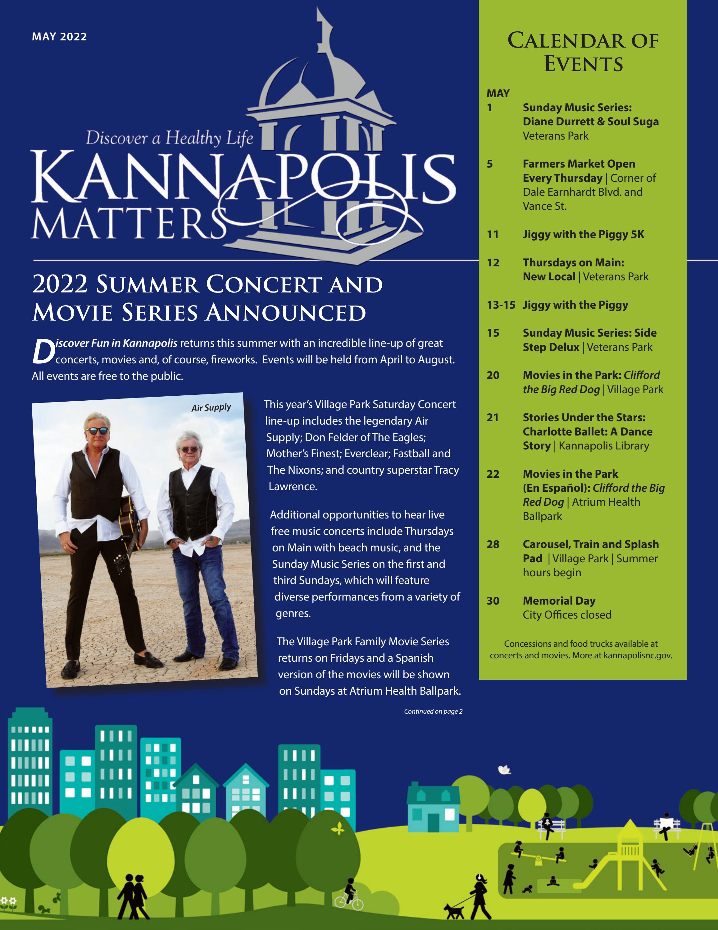 May 2022 - Kannapolis Matters by City of Kannapolis NC - Issuu May 2022 - Kannapolis Matters by City of Kannapolis NC - Issuu