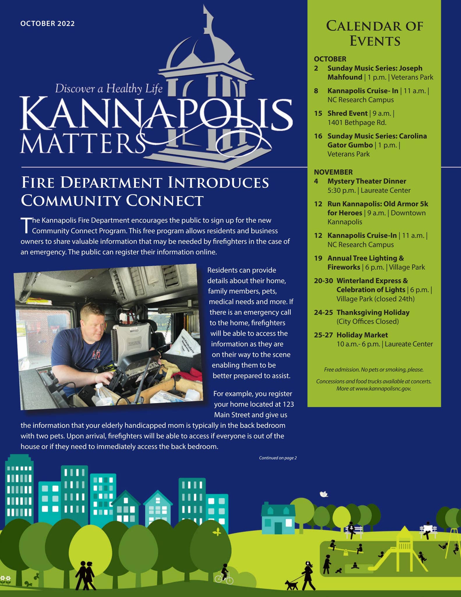 October 2022 - Kannapolis Matters by City of Kannapolis NC - Issuu