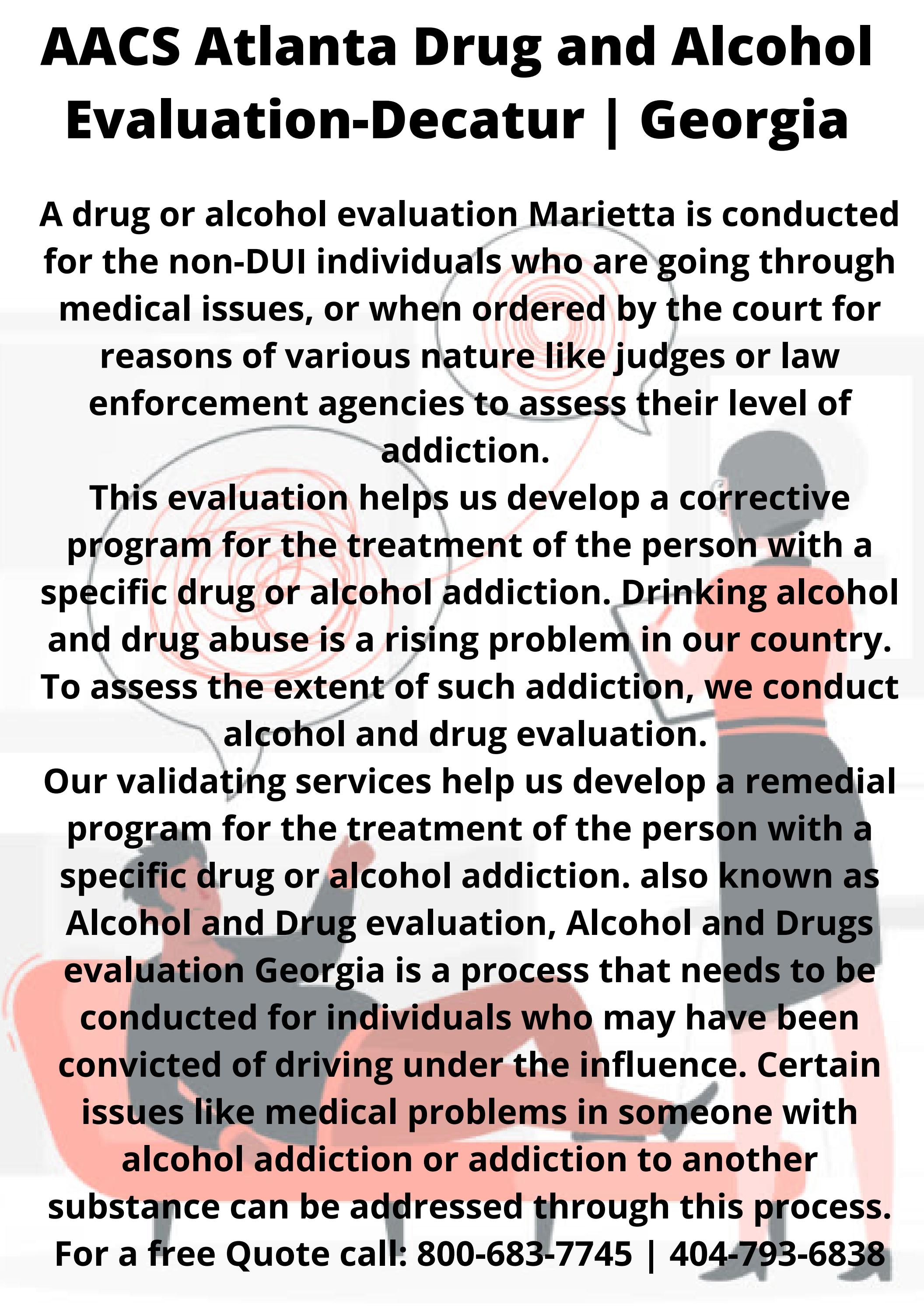 What is the importance of clinical tests for Alcohol and Drug ...