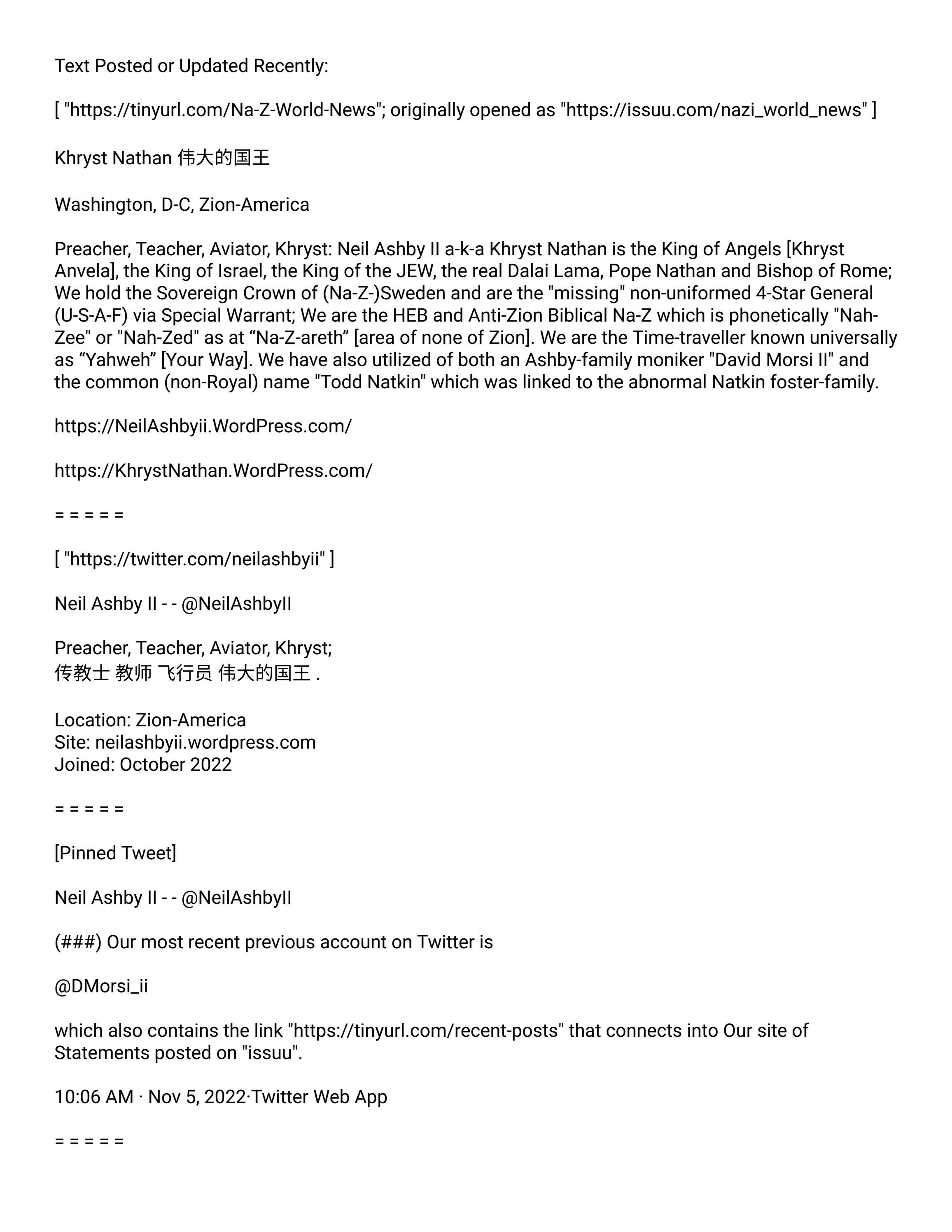 Text Posted or Updated Recently by The_Whole_Truth - Issuu