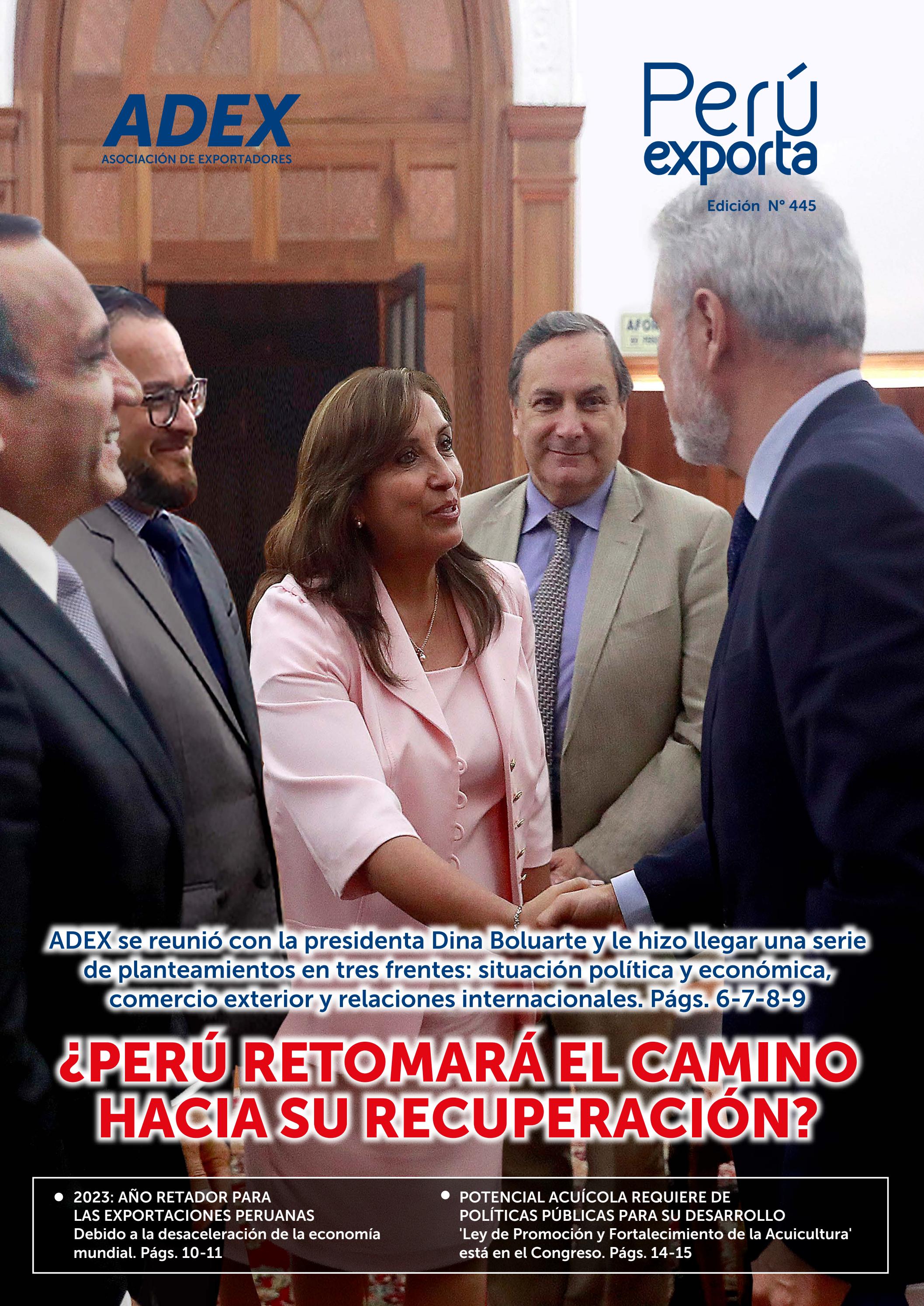 Revista Perú Exporta N° 445 by Asociación de Exportadores (ADEX) - Issuu