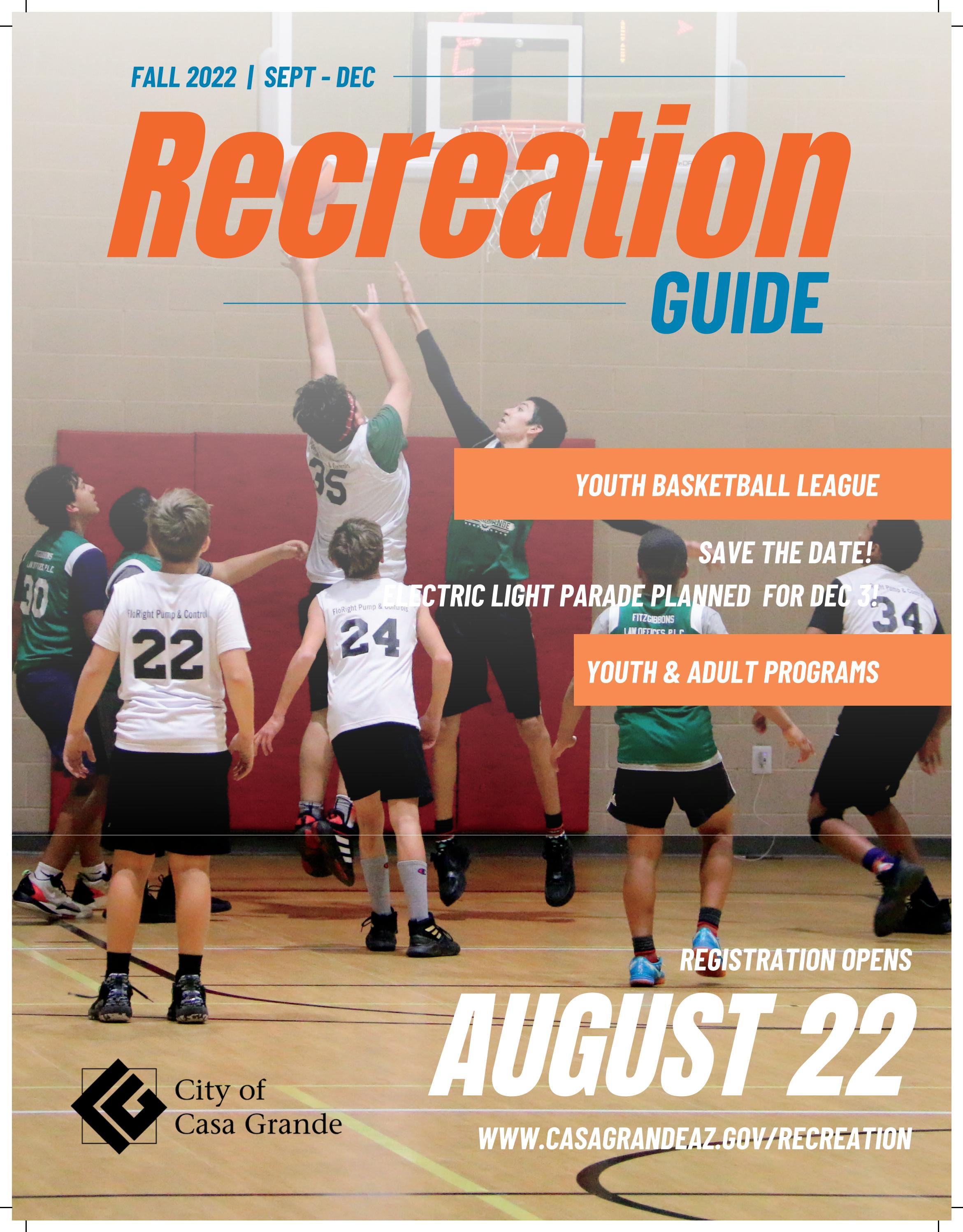 2022 Fall Recreation Guide by CityofCasaGrande - Issuu