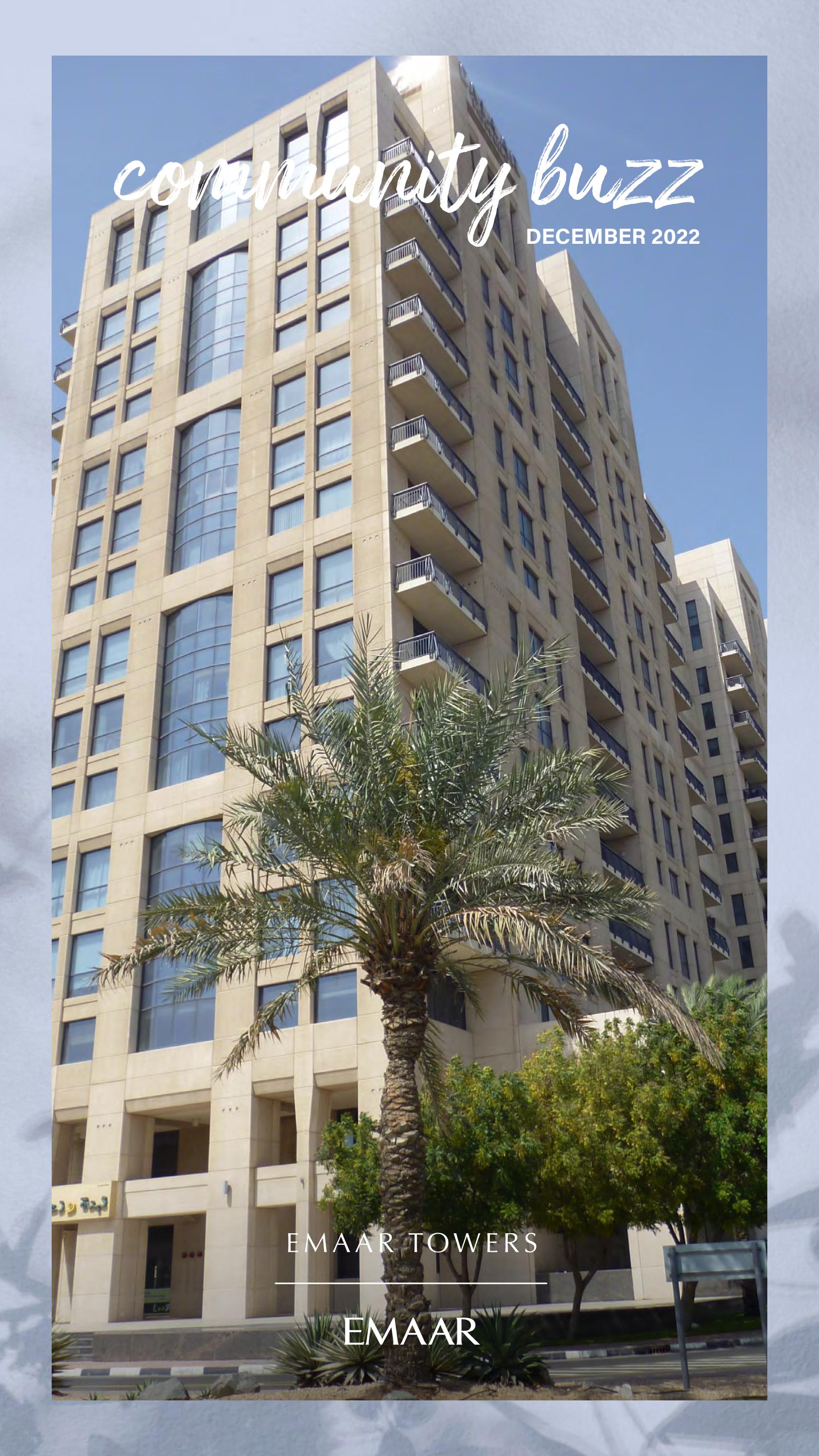 ISSUE 4 OF 2022 NEWSLETTER - EMAAR TOWERS (MOBILE VERSION) by Emaar ...
