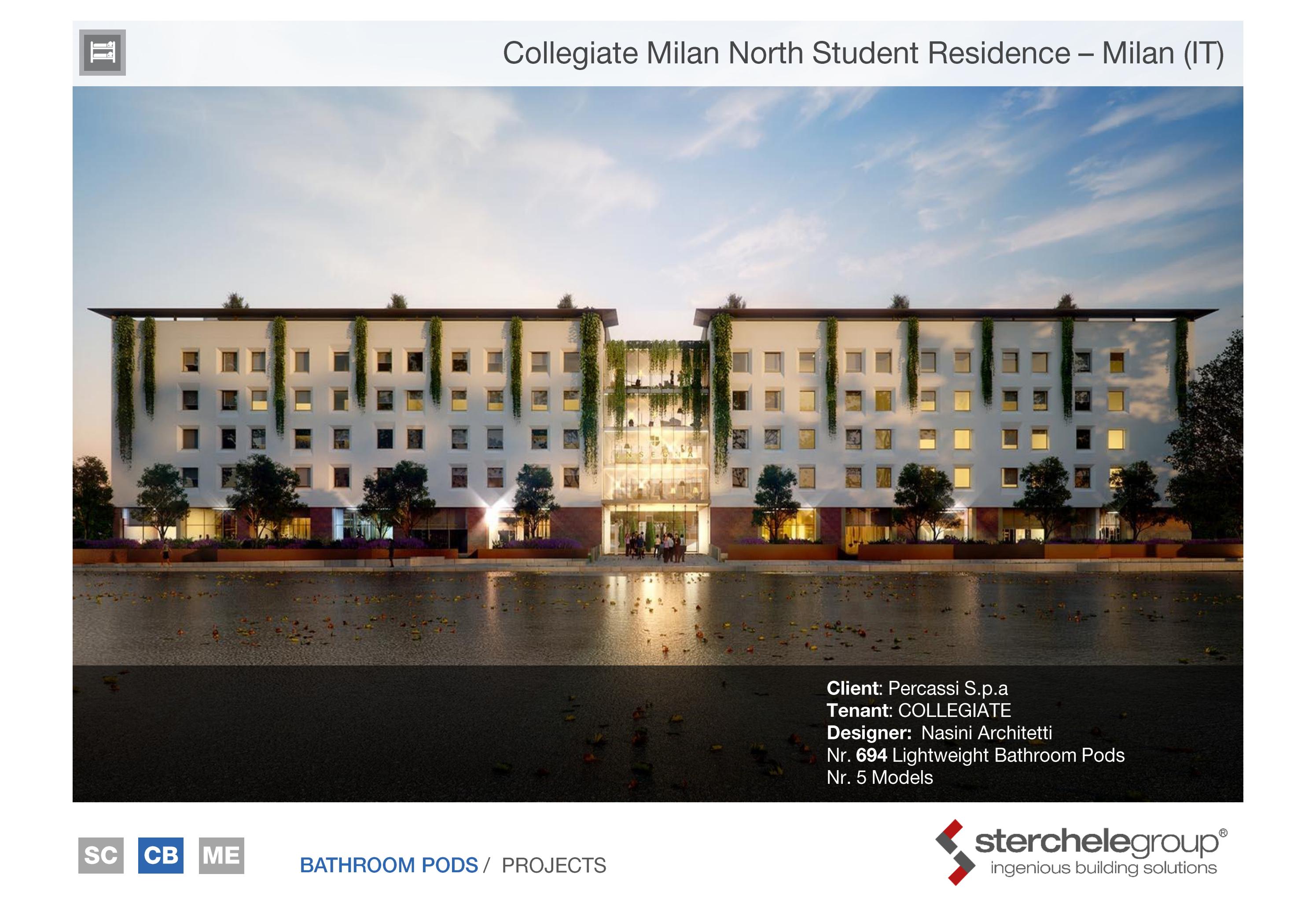 Collegiate Milan North Student Residence – Milan (IT) by StercheleGroup ...
