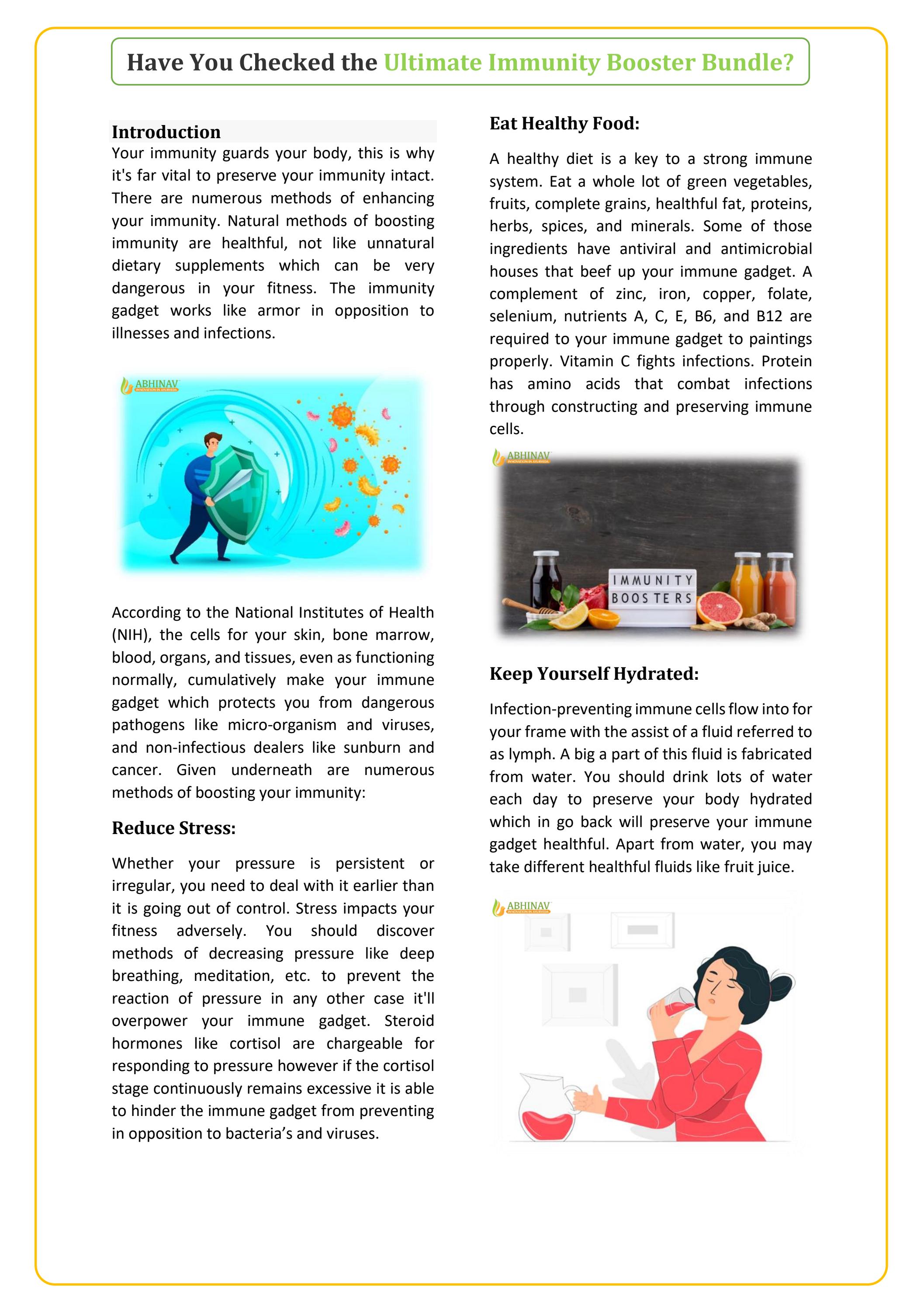 Have You Checked the Ultimate Immunity Booster Bundle? by abhinav ...