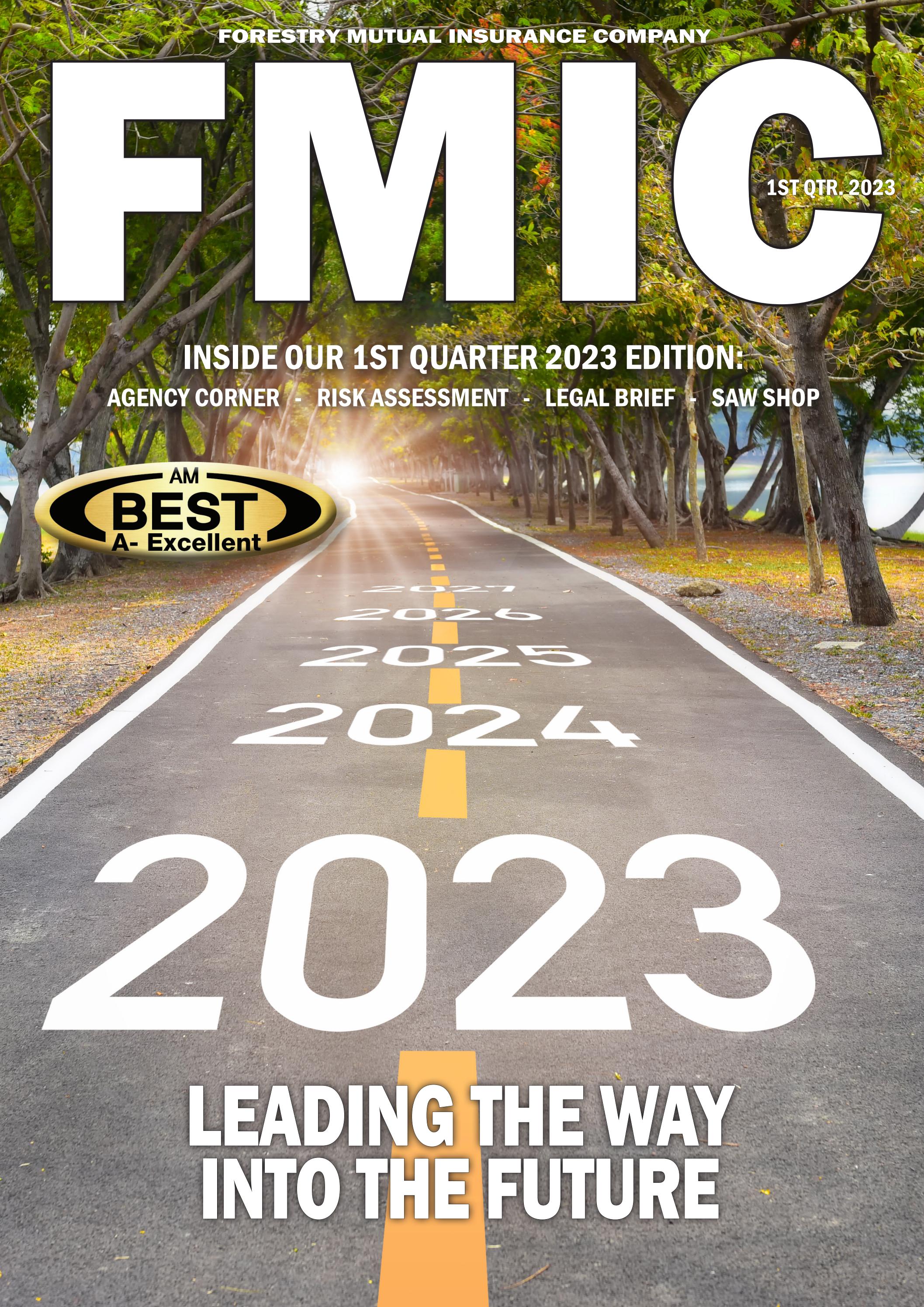 FMIC 1st Qtr. 2023 Newsletter by Forestry Mutual - Issuu