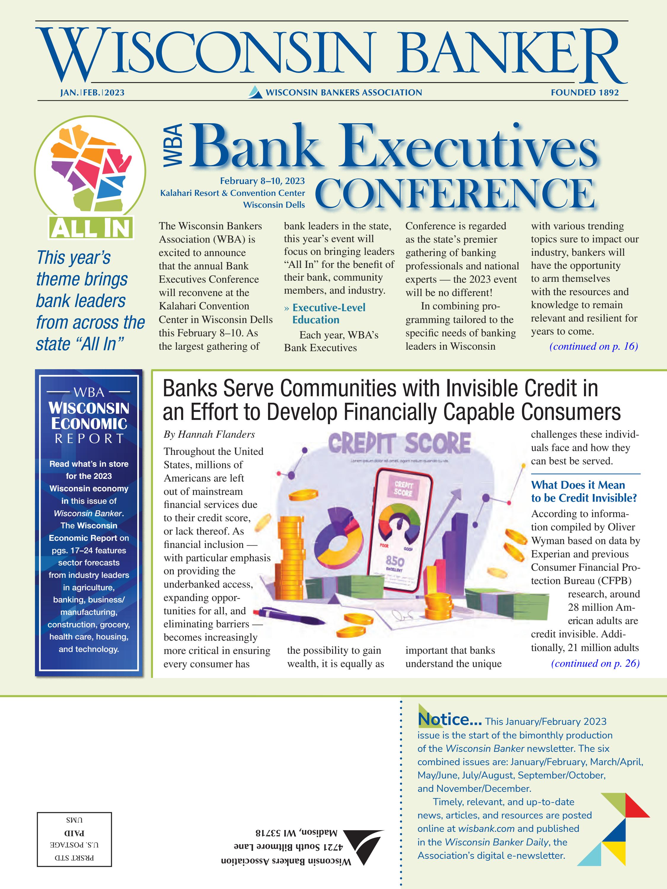 Jan_Feb Wisconsin Banker by wisbank - Issuu