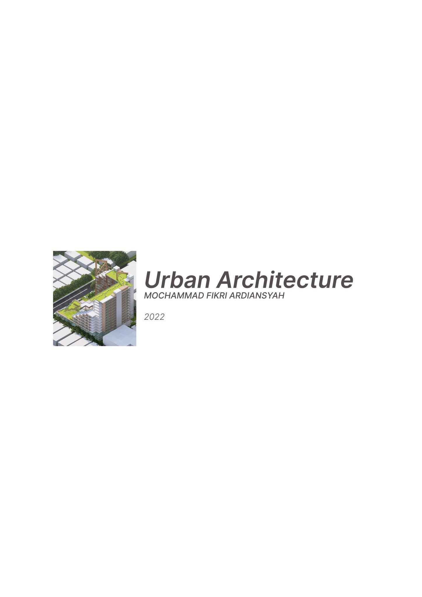 Article - Introduction to Urban Design by Fikri Ardiansyah - Issuu
