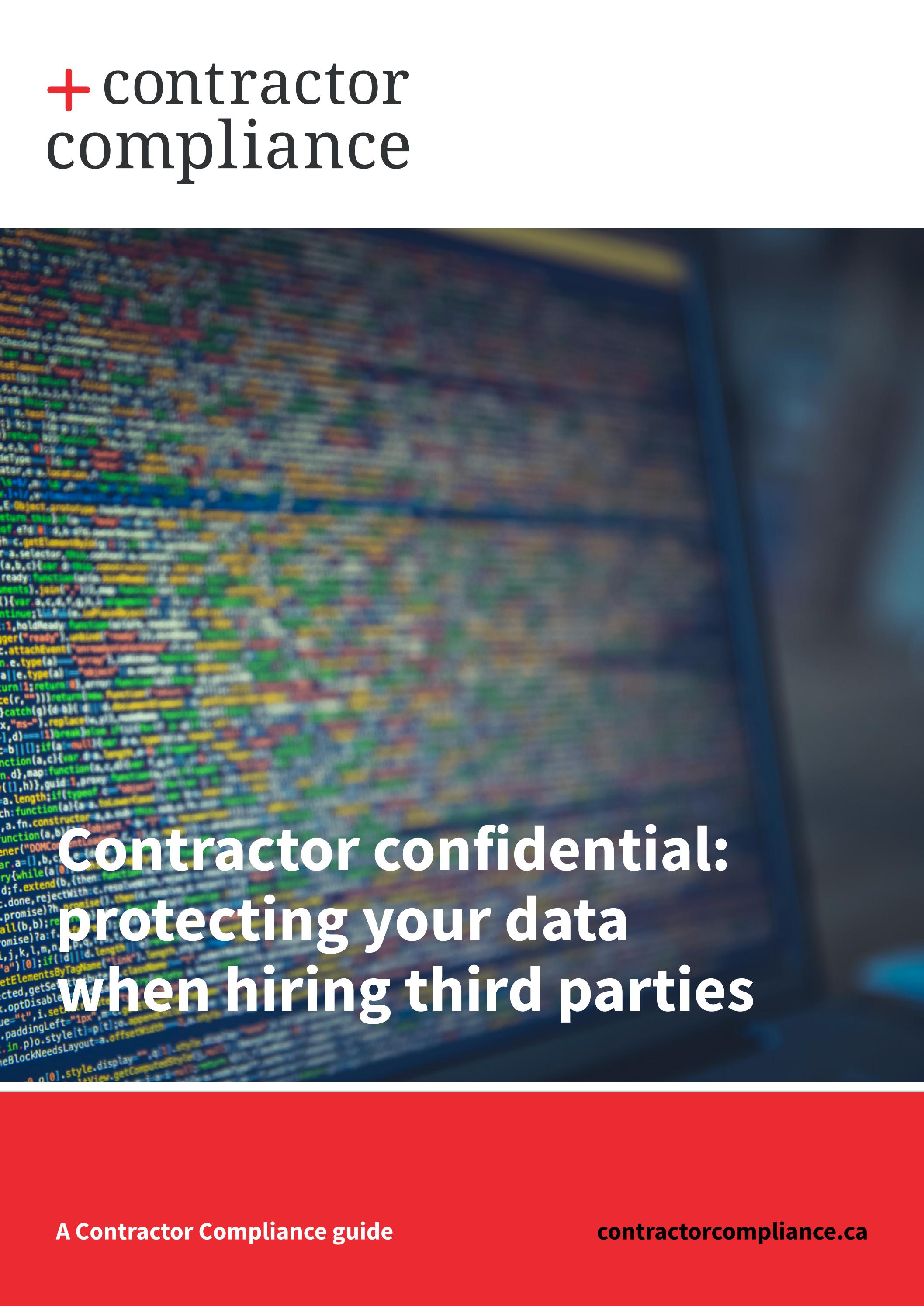 Contractor Compliance - Protecting your data when hiring third parties ...