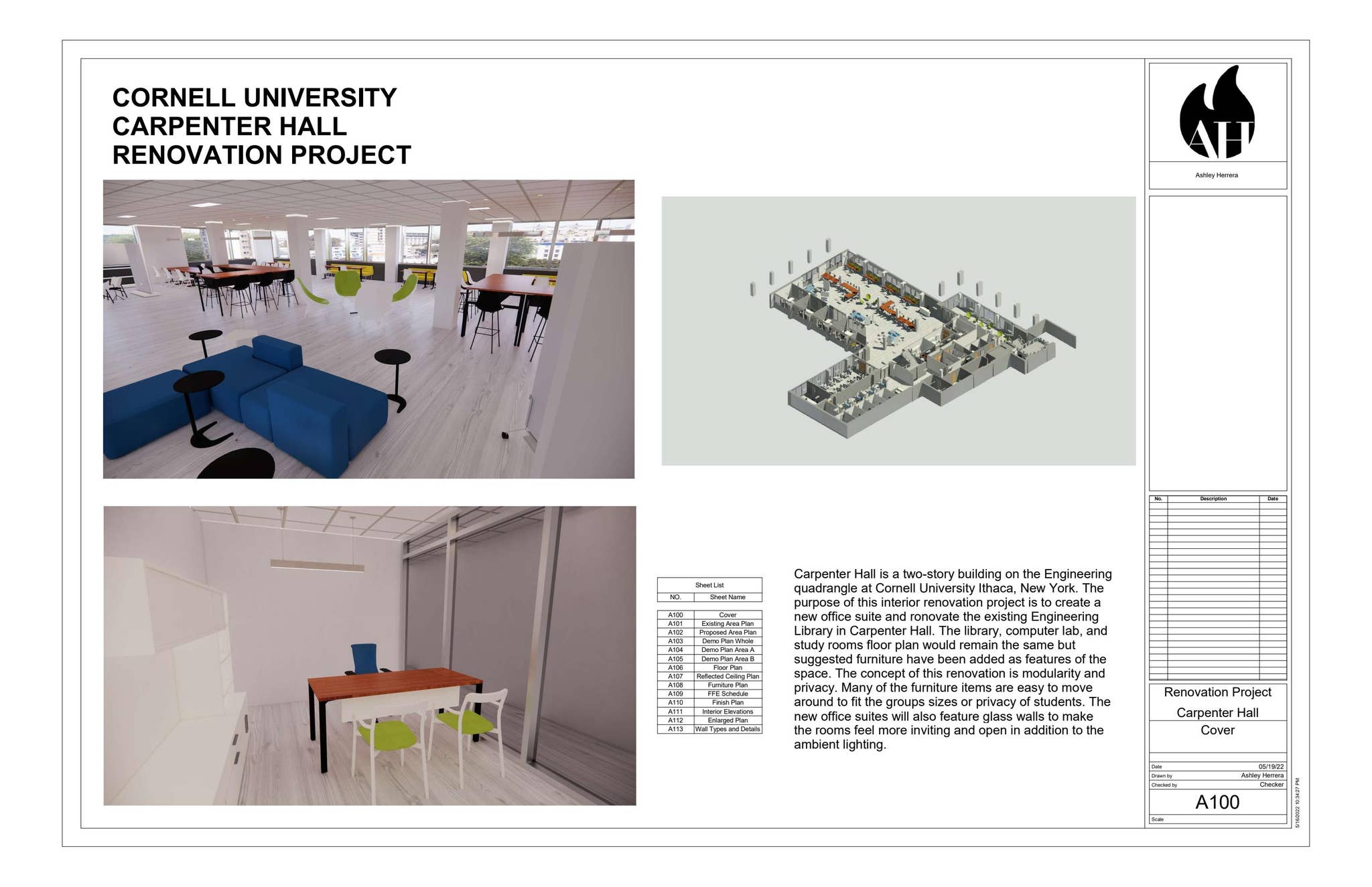 Carpenter Hall Renovation by Ashley Herrera - Issuu