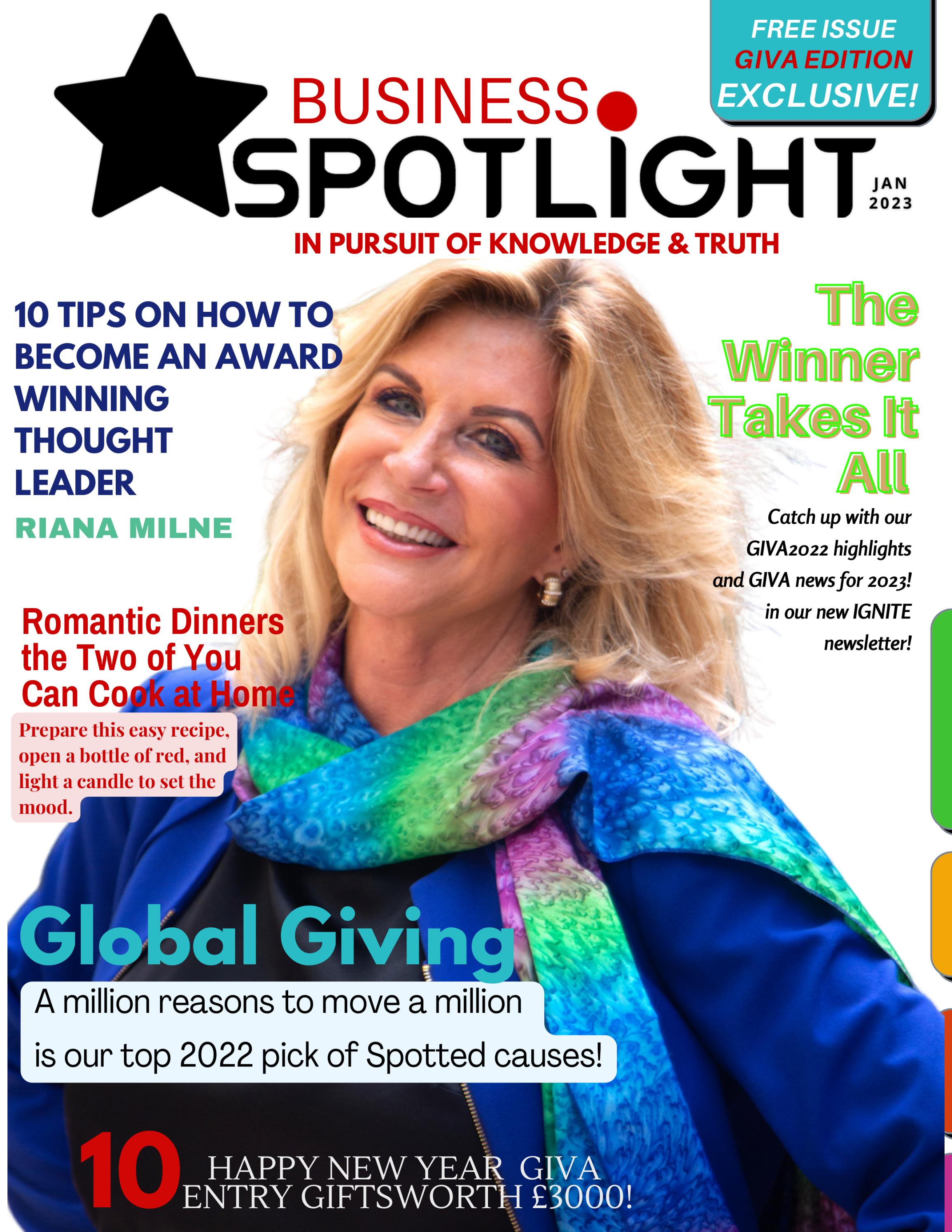 Jan 2023 Spotlight Magazine by SpotlightZine - Issuu