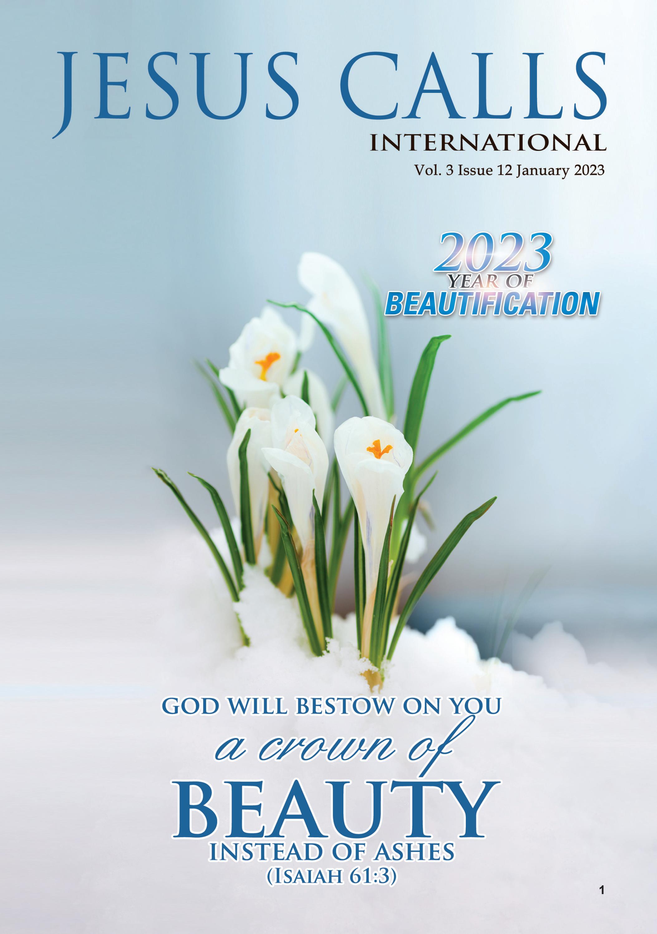 Jesus Calls International January 2023 by Jesus Calls International - Issuu