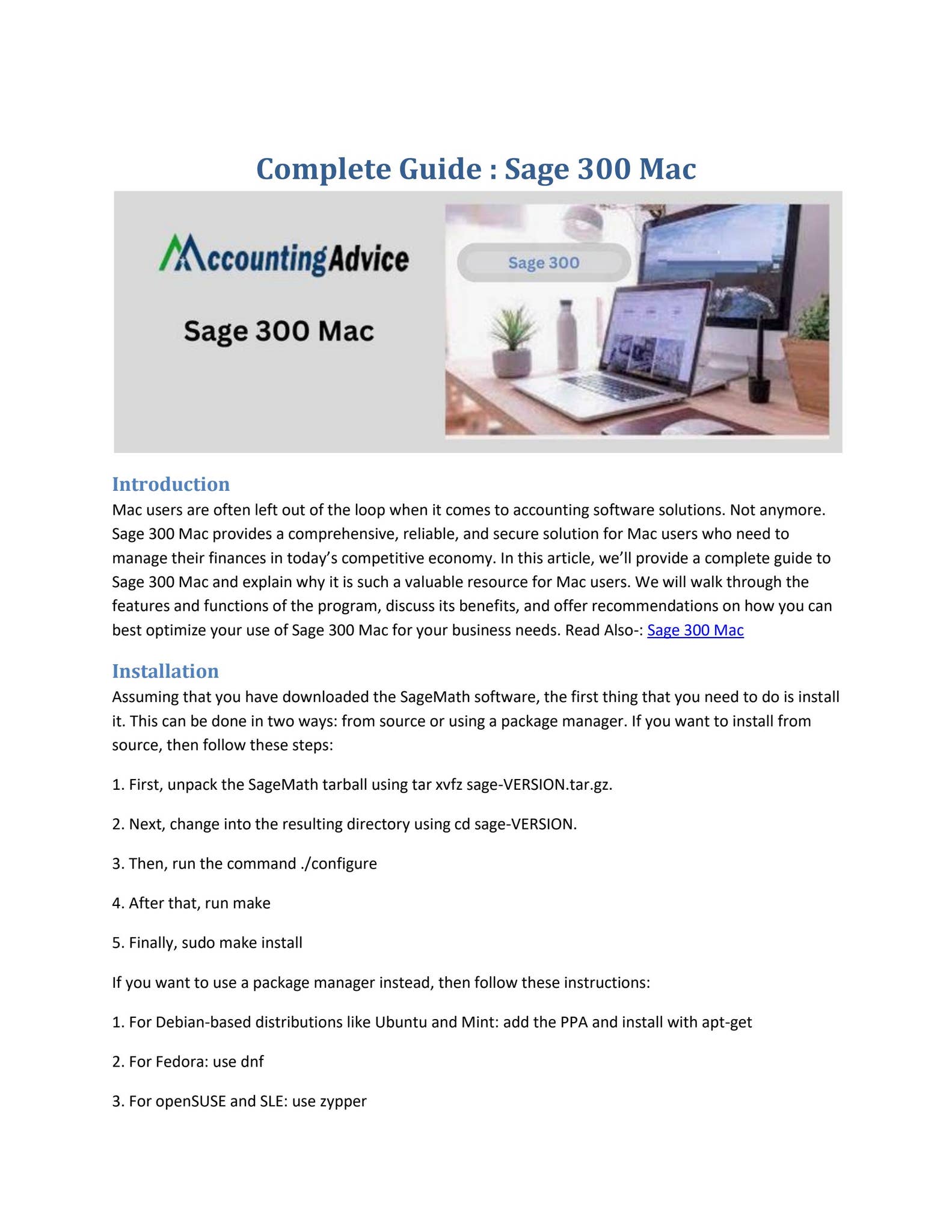 Complete Guide: Sage 50 2023 Update by accounting advice - Issuu