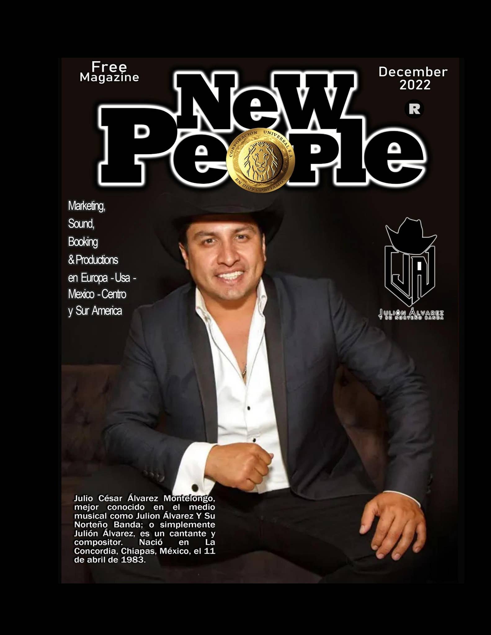 DICIEMBRE 2022 REVISTA NEW PEOPLE JULION ALVAREZ by Revista New People ...