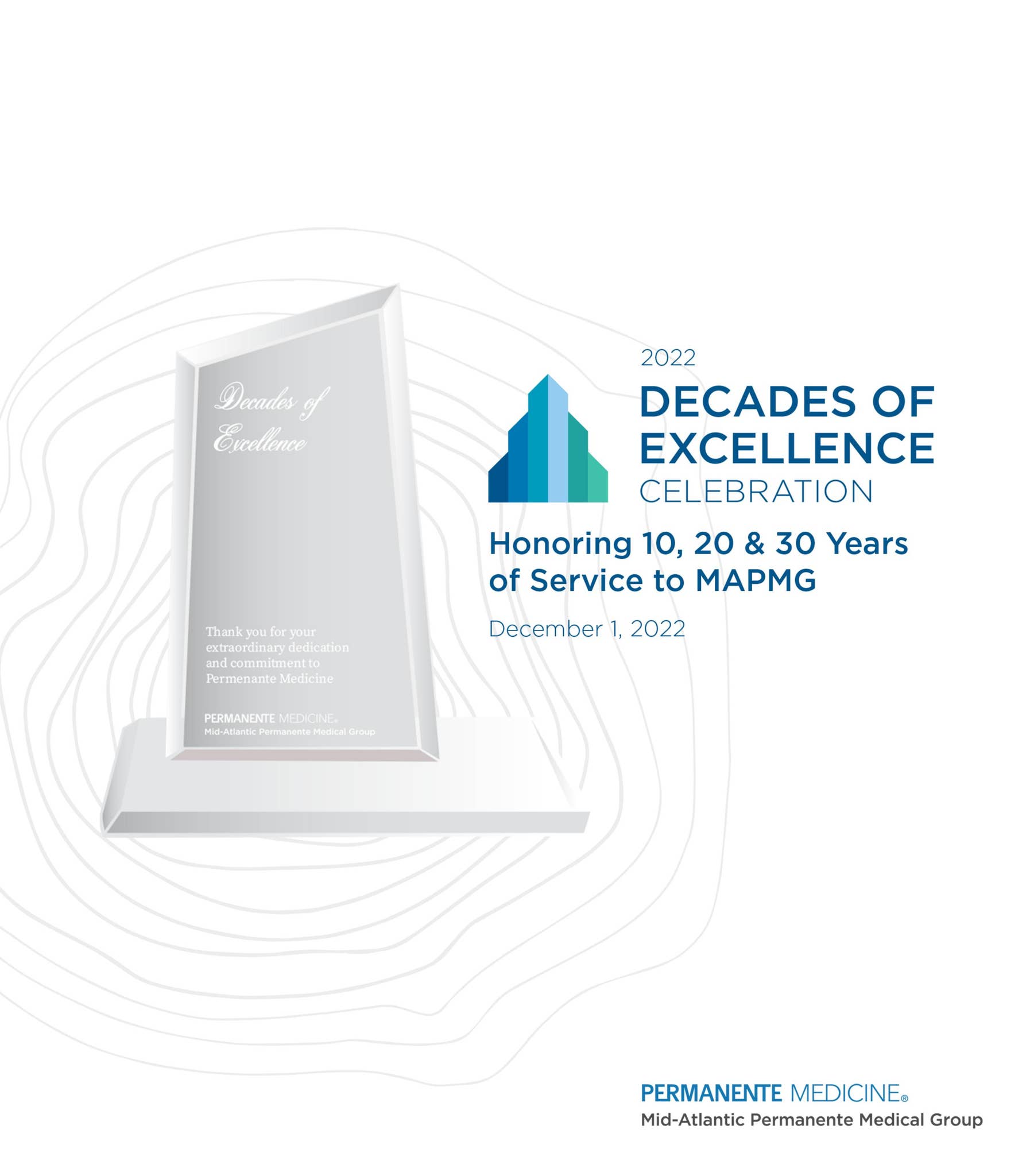 2022 Decades of Excellence Celebration by MAPMG - Issuu