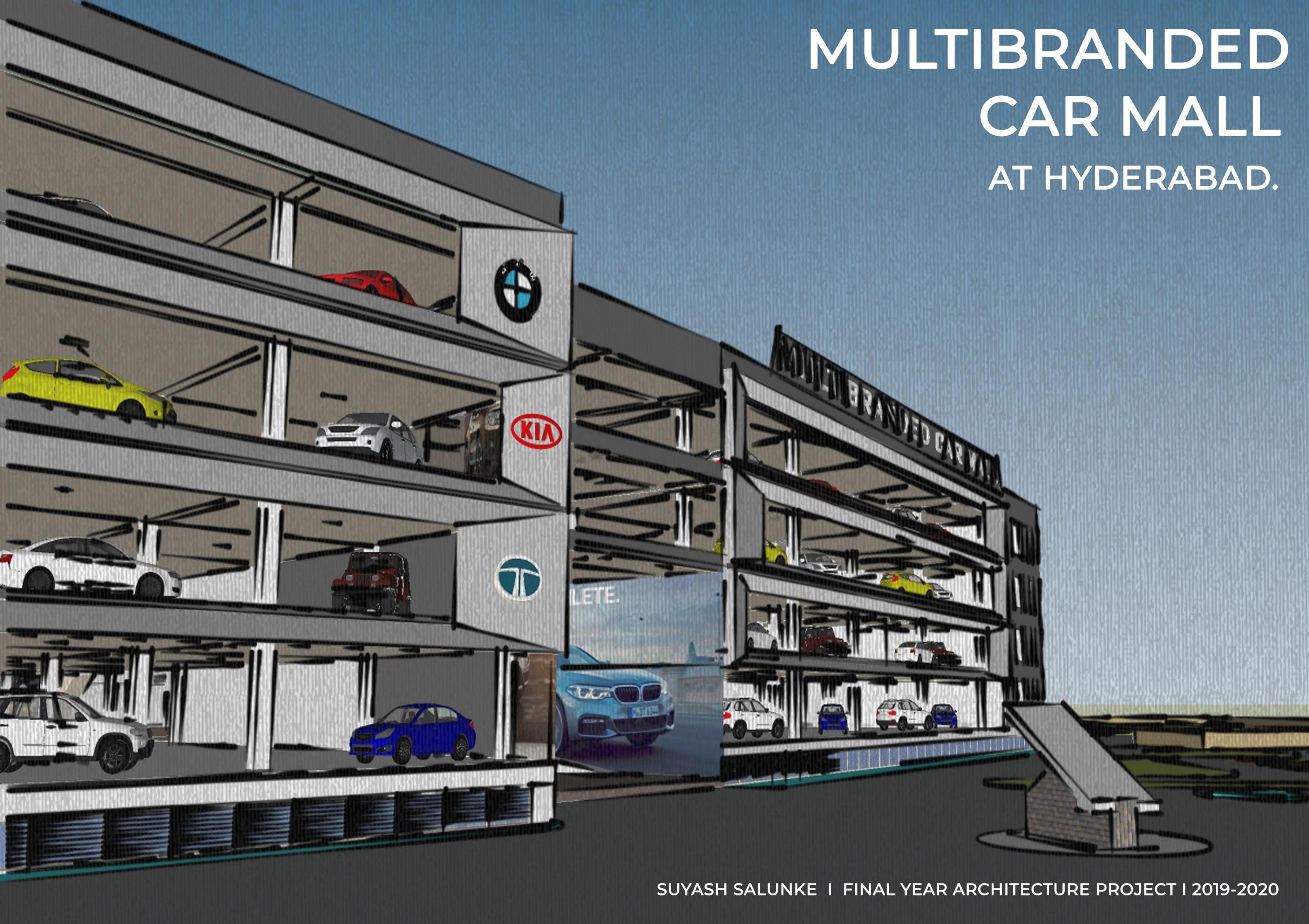 Multi-branded Car Mall I Hyderabad I Architecture I Thesis Project I ...