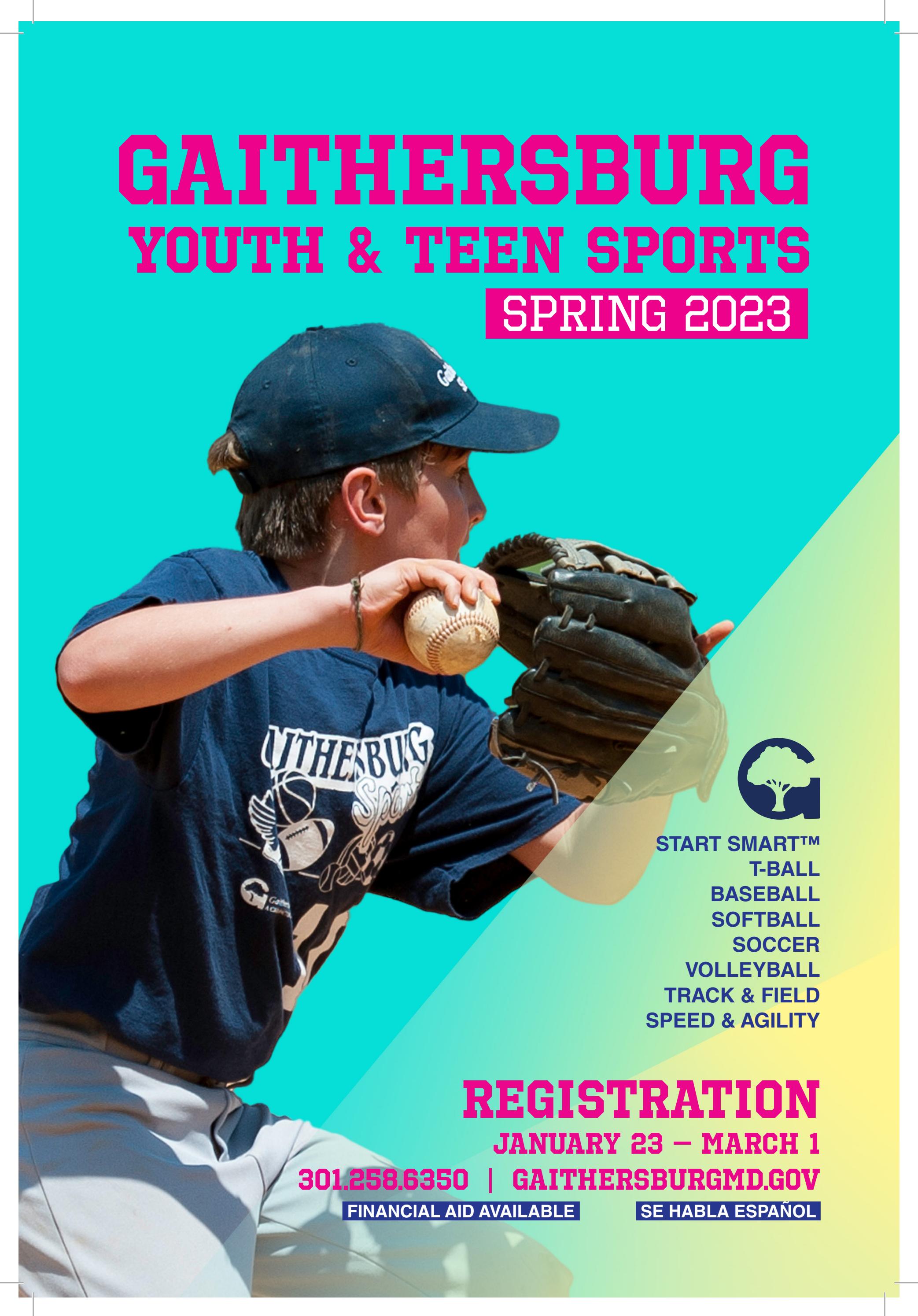 Spring 2023 - Gaithersburg Sports Guide by gaithersburgprc - Issuu