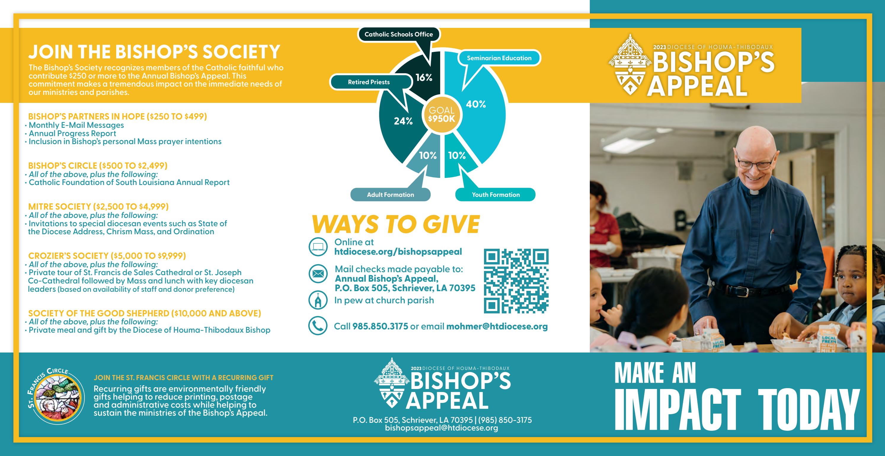 Annual Bishop's Appeal Brochure 2023 by htdiocese77 - Issuu