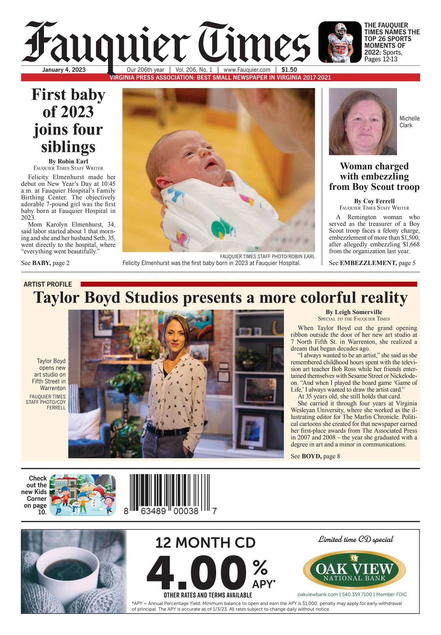 Fauquier Times 01/04/2023 by Fauquier Times (52 issues) & Prince ...