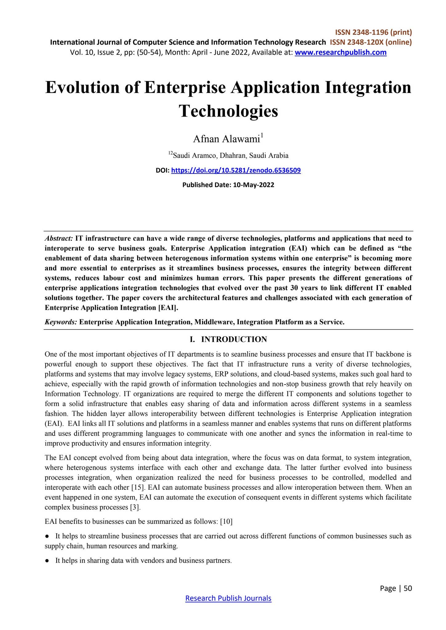 International Journal of Computer Science and Information Technology ...