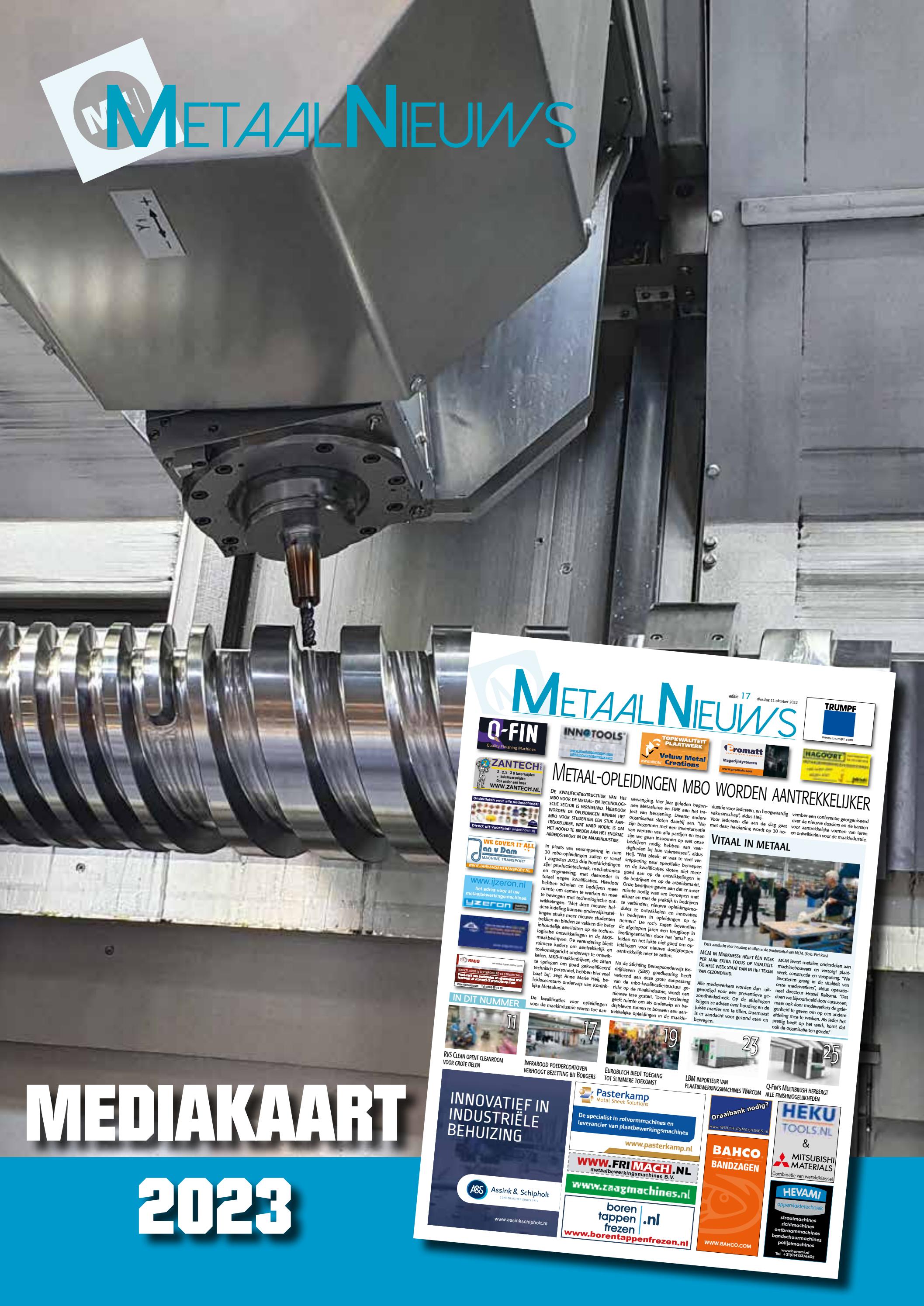 Mediakaart 2023 - MetaalNieuws - VerspaningsNieuws ...