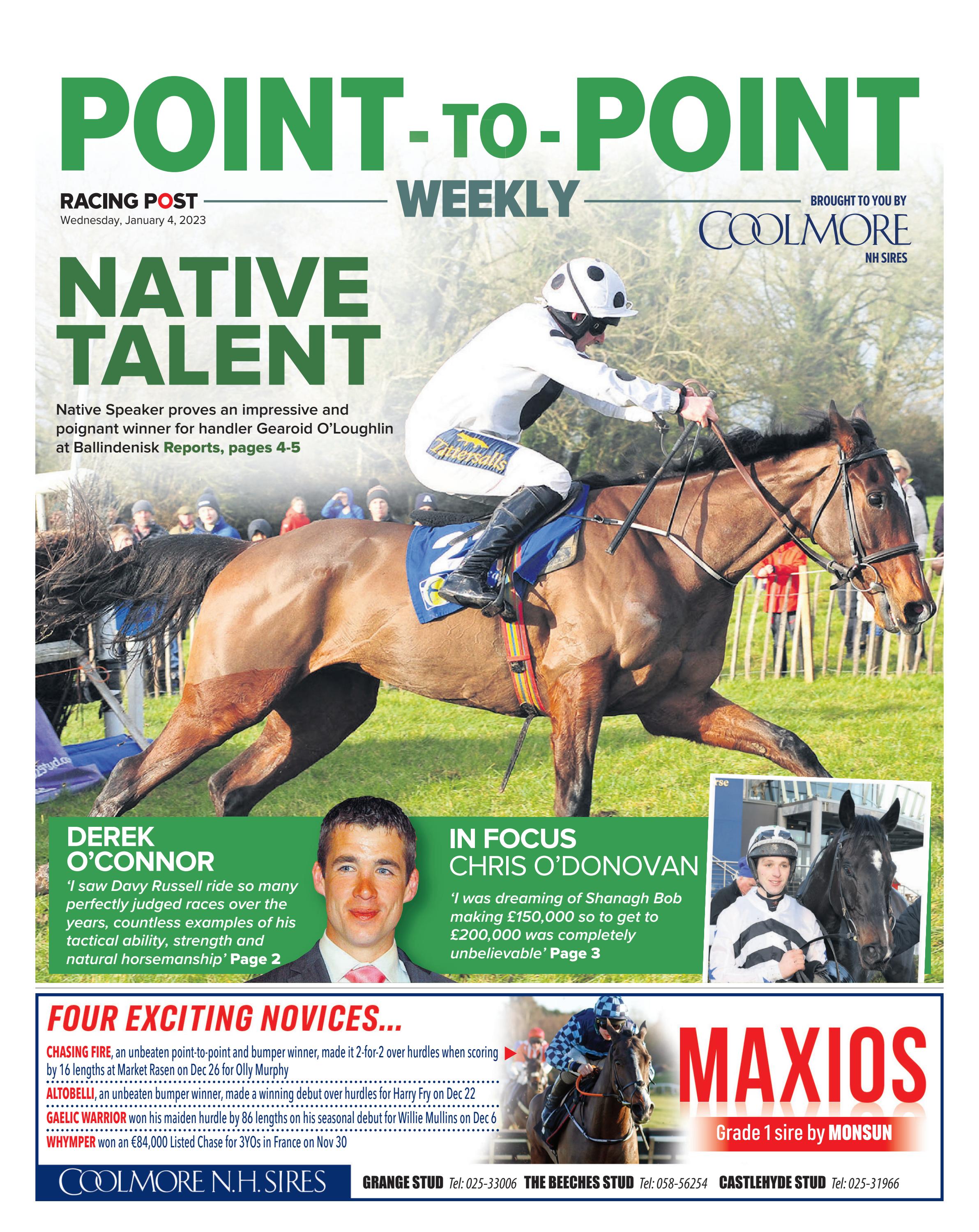Point-to-Point Weekly 04-01-23 by RACING POST BLOODSTOCK - Issuu