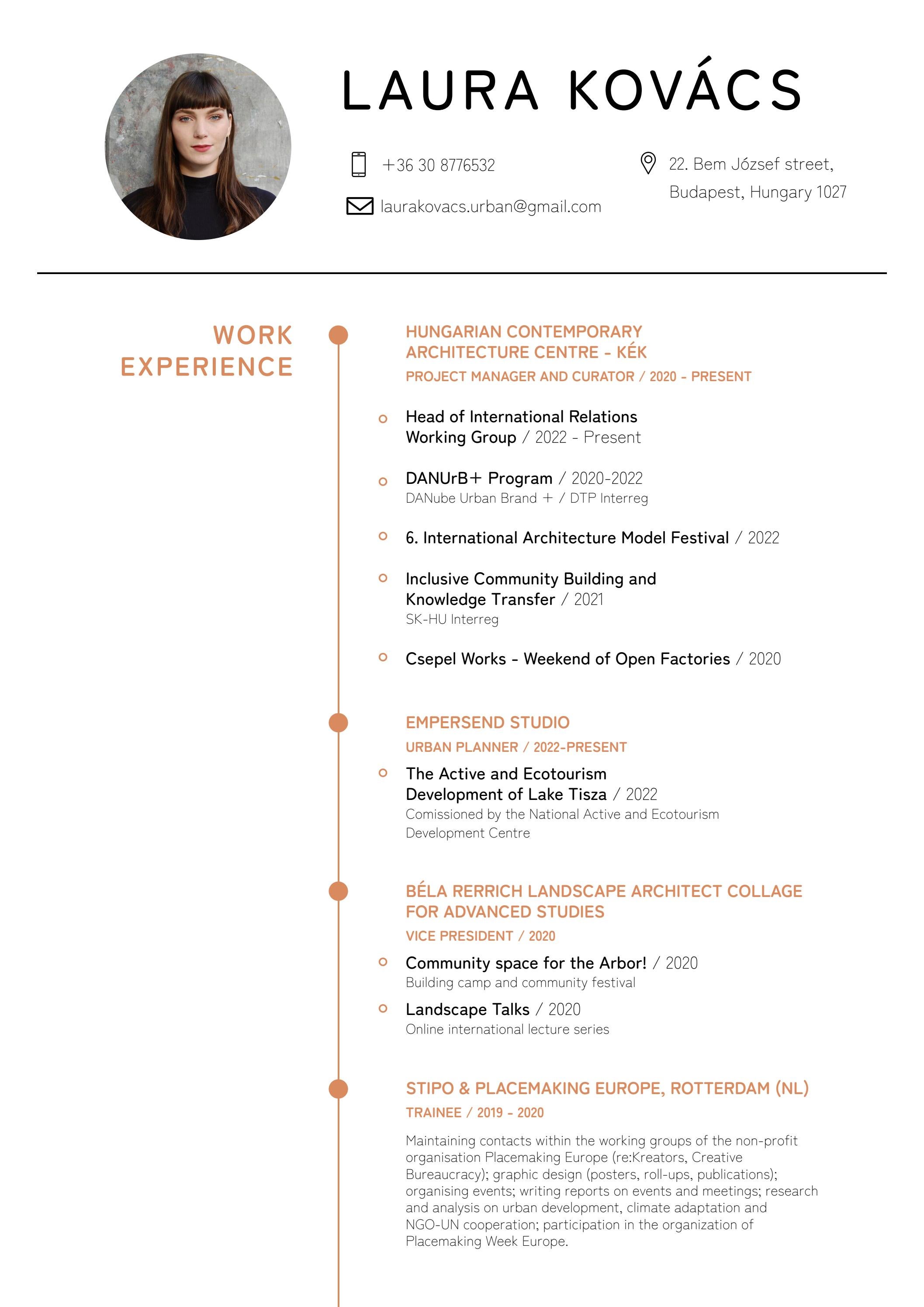 Laura Kovács - CV 2023 by Laura Kovács - Issuu
