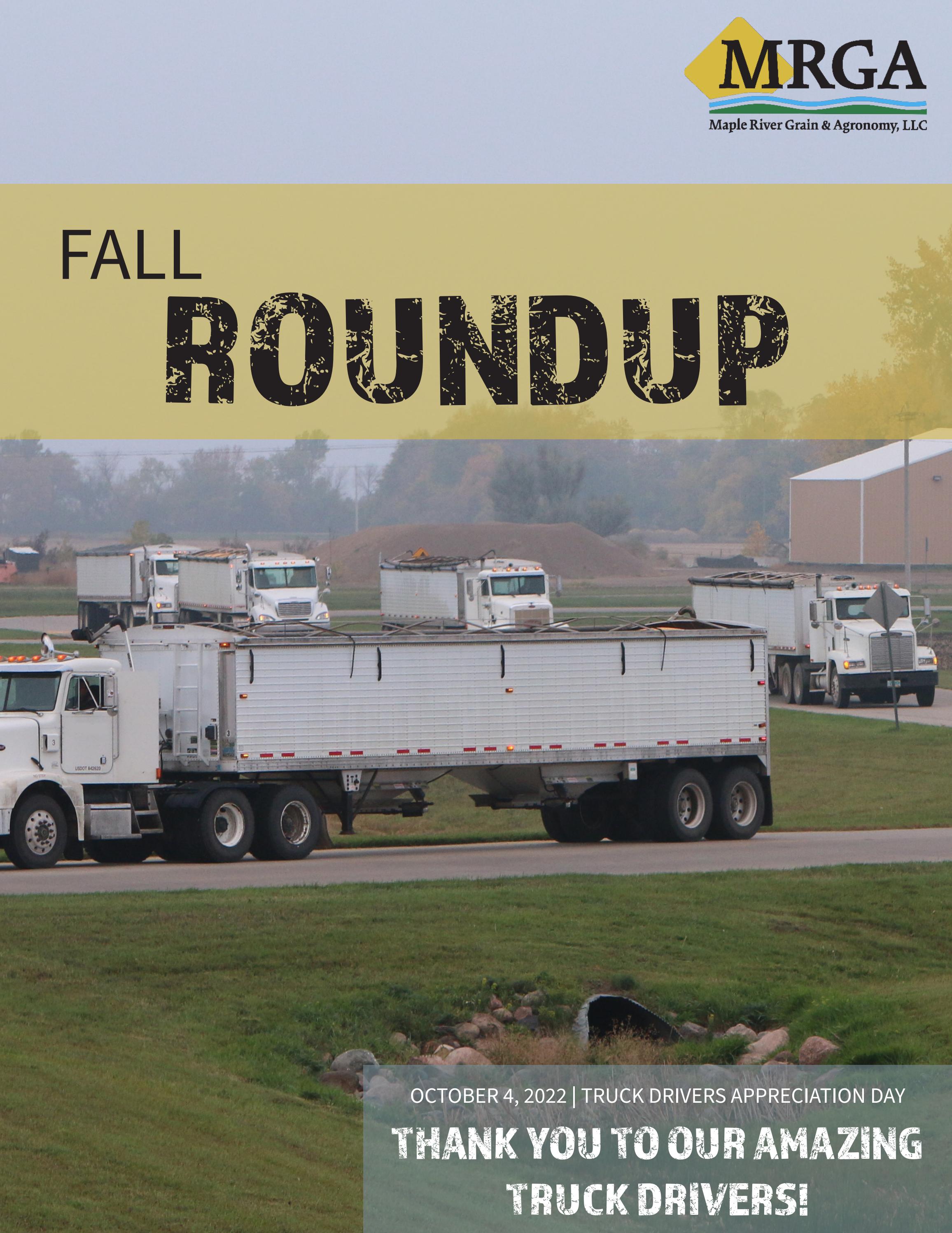 Fall Roundup | 2022 by Maple River Grain & Agronomy, LLC - Issuu