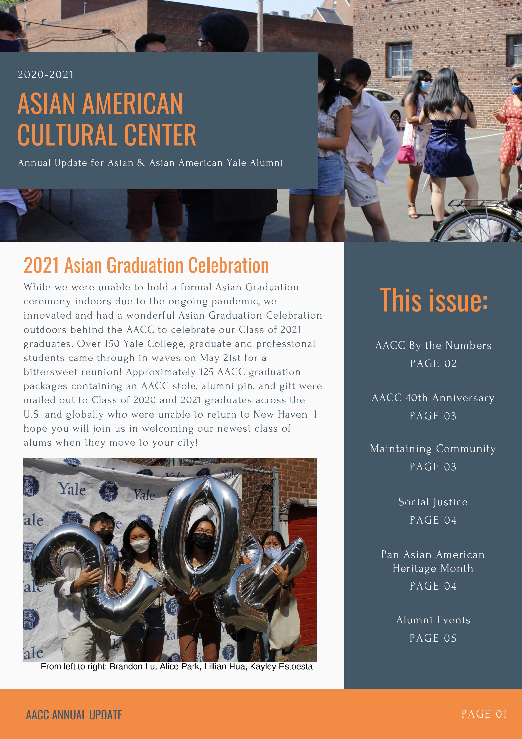 AACC 2020-21 Alumni Update by yaleAACC - Issuu
