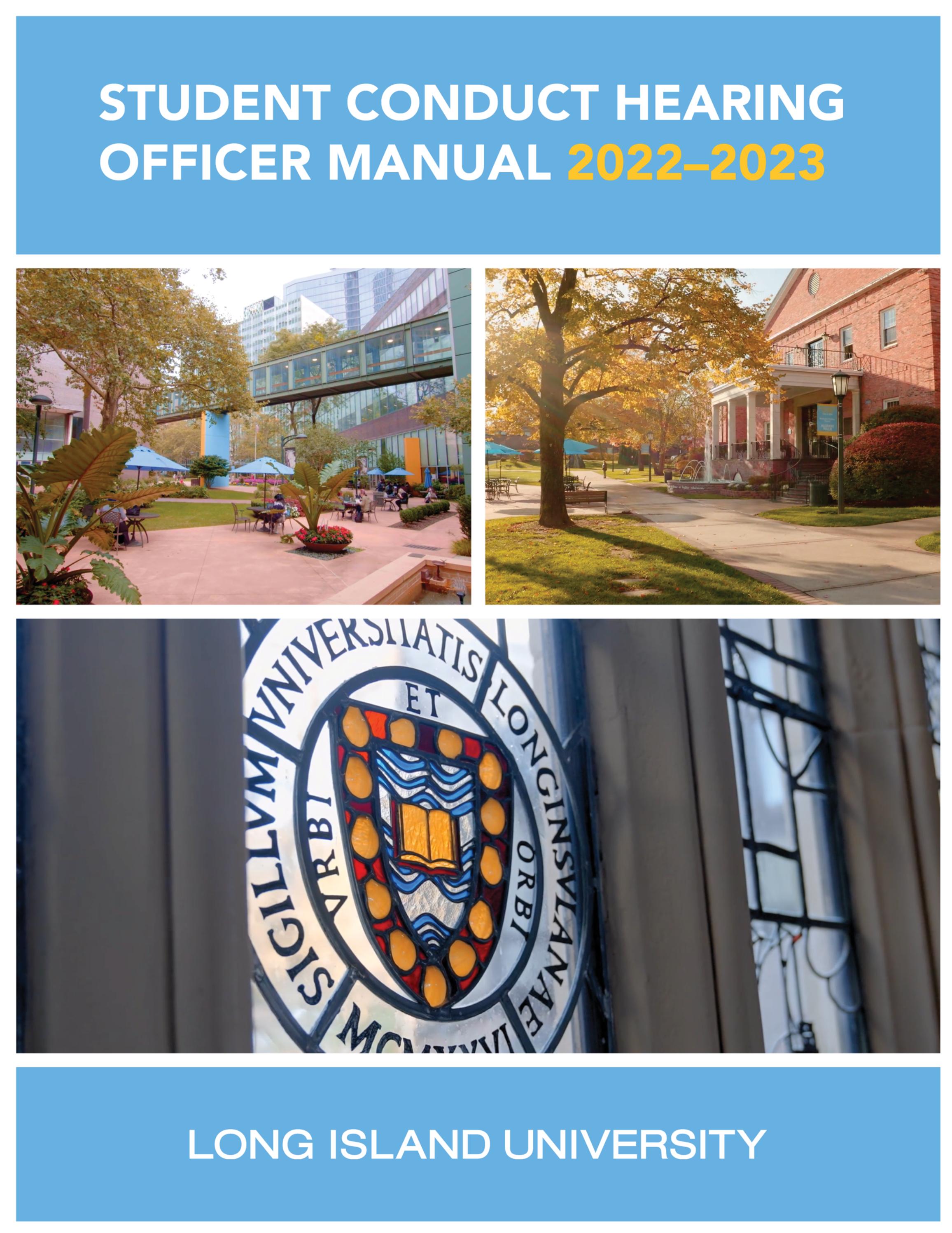 Hearing Officer Manual by LIUStudentAffairs - Issuu
