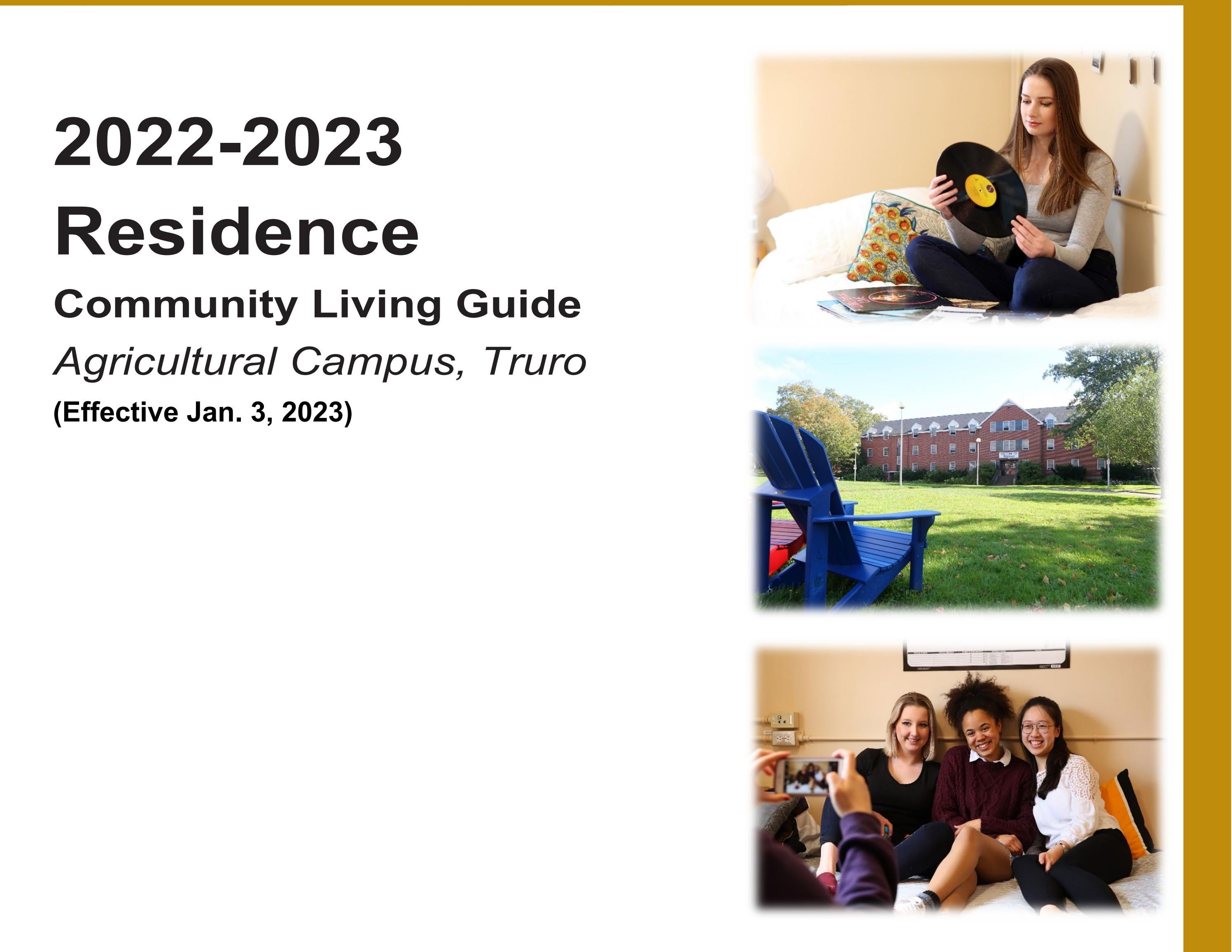 2022-2023 Residence Community Living Guide - Truro by Dalhousie ...