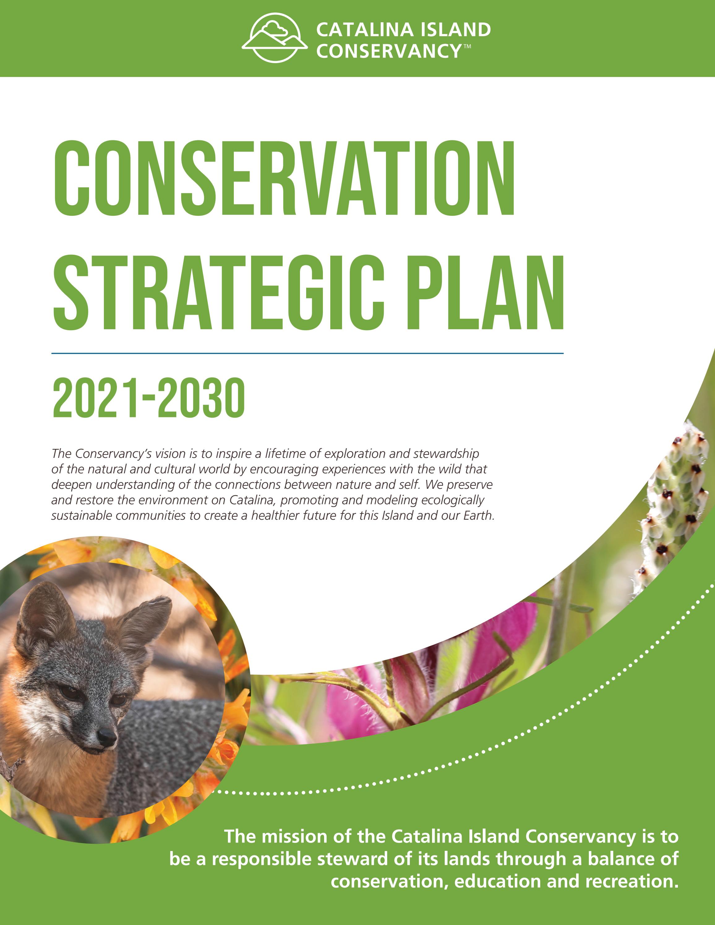 Catalina Island Conservancy - Conservation Strategic Plan by Catalina ...