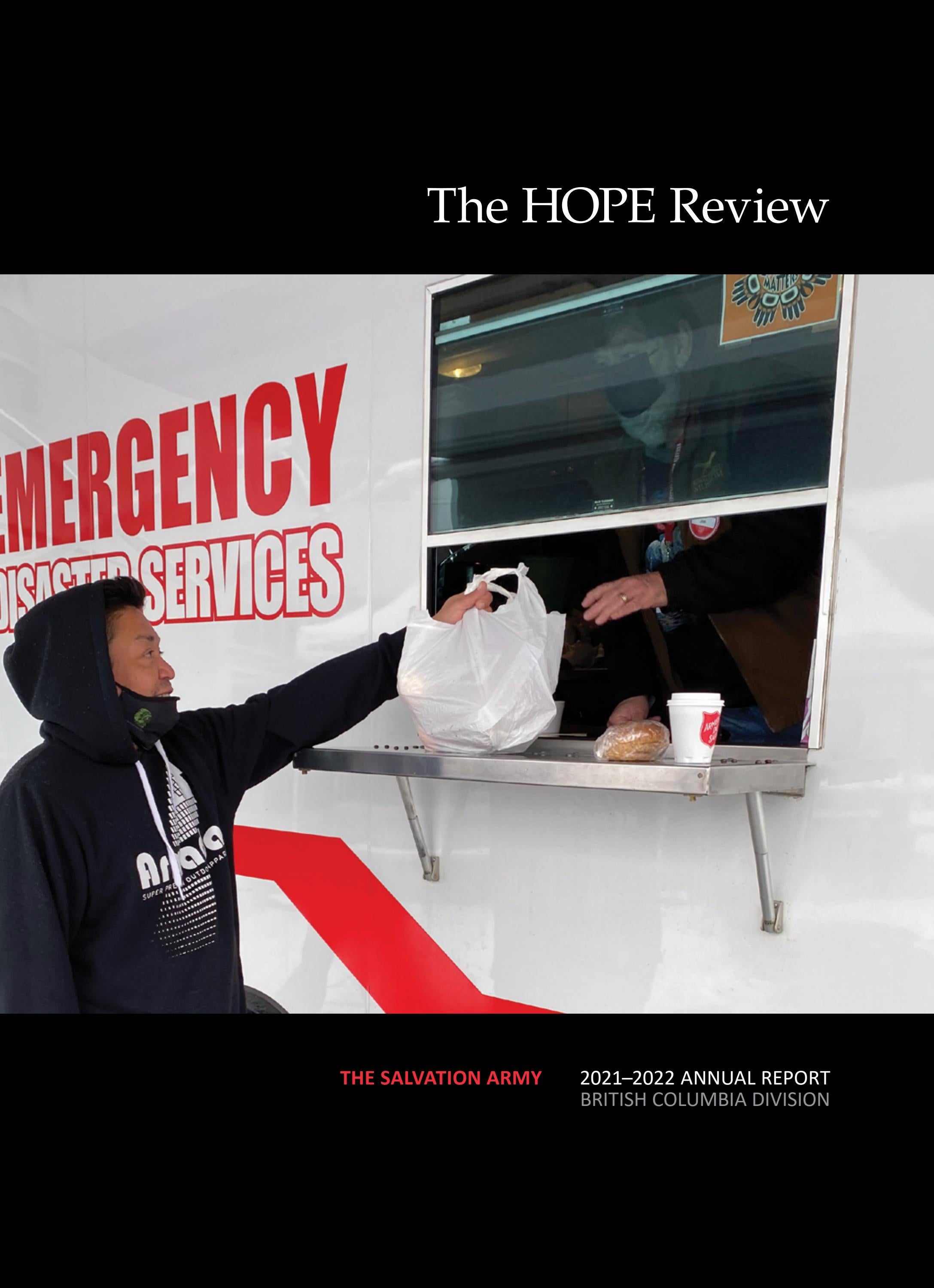 The Hope Review – 2021/2022 Annual Report by The Salvation Army BC ...