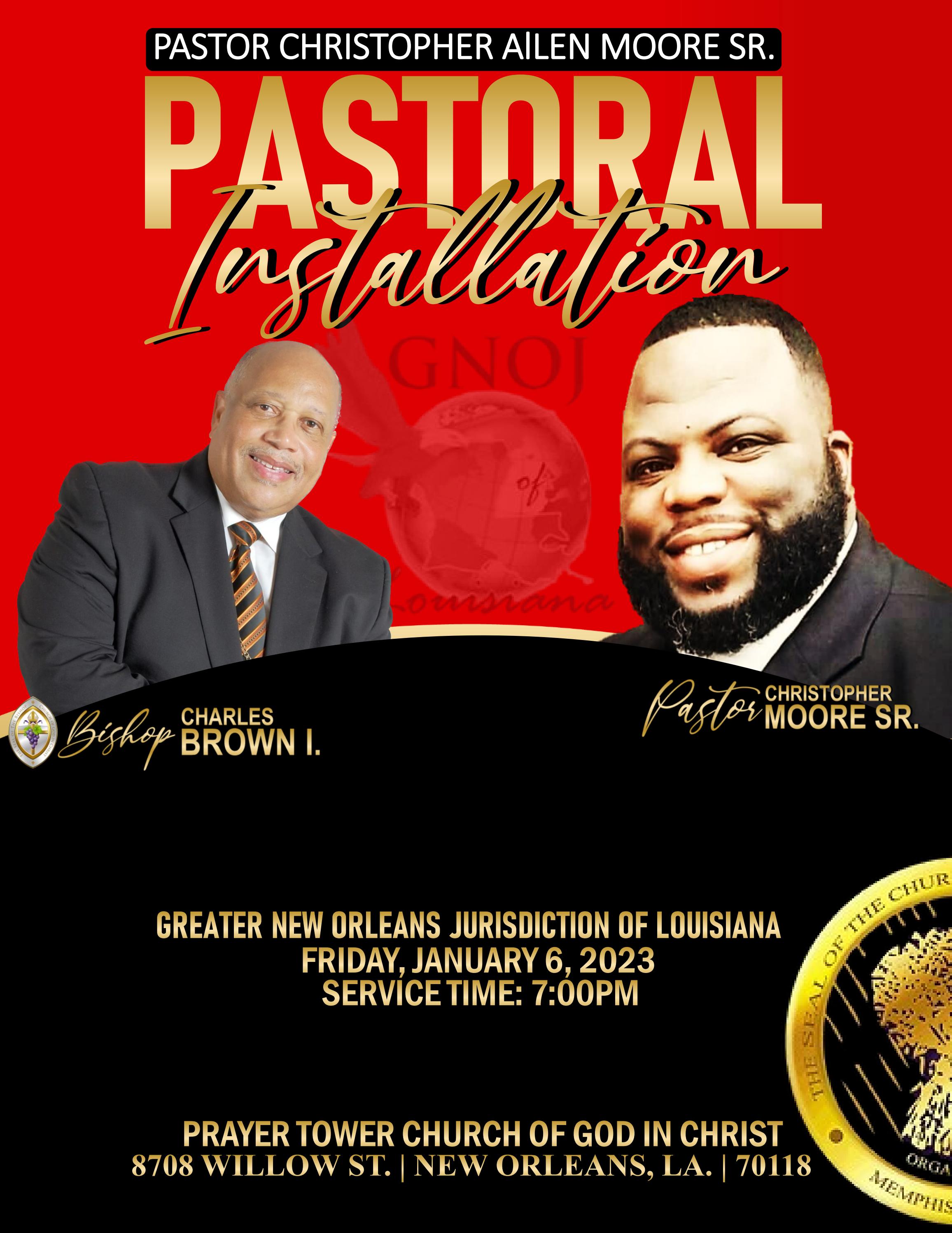 Pastor Christopher Moore's Installation Booklet 2023 by sbmooredesigns ...