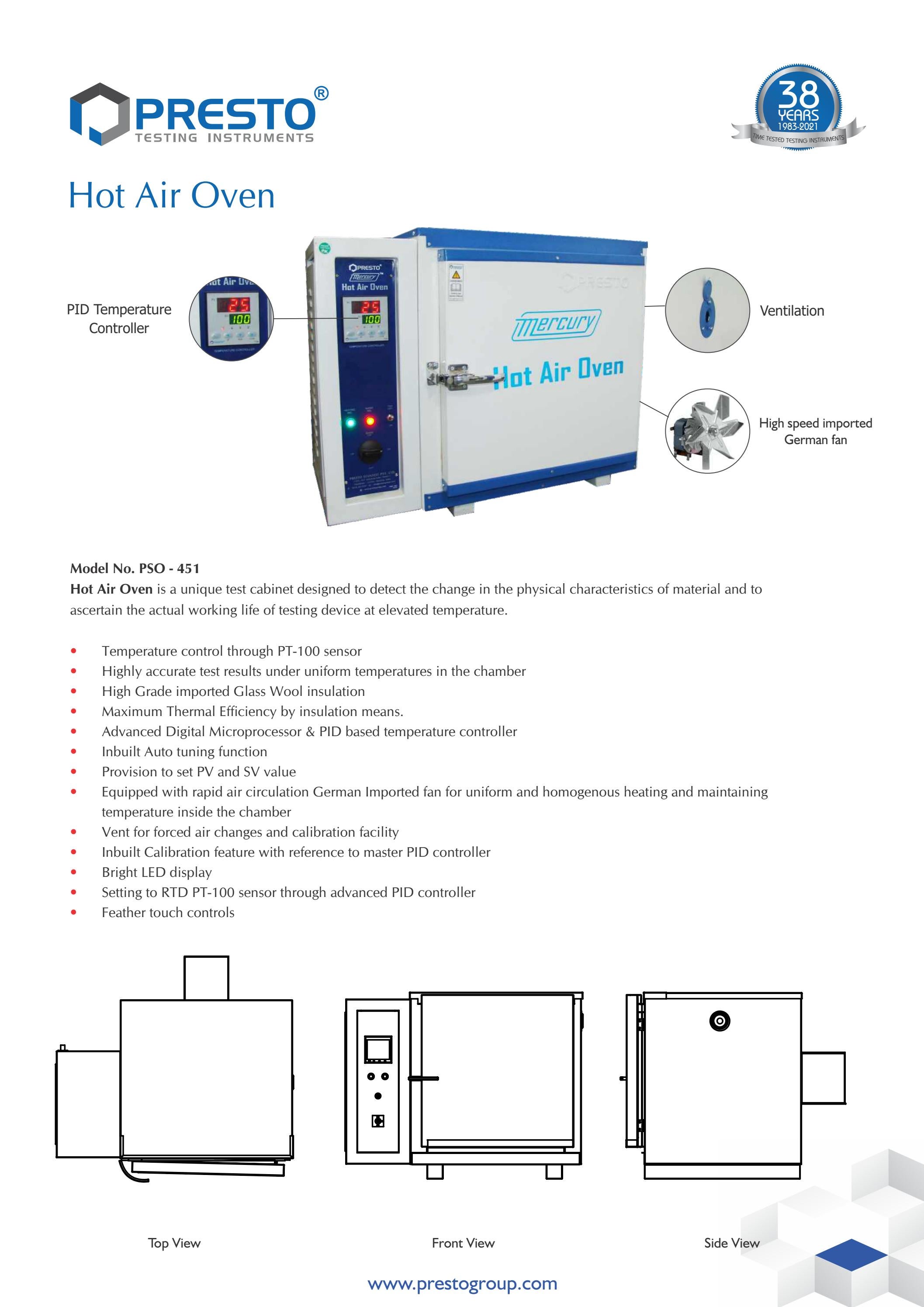 Know More About Principle Of Hot Air Oven By Prestogroupweb Issuu