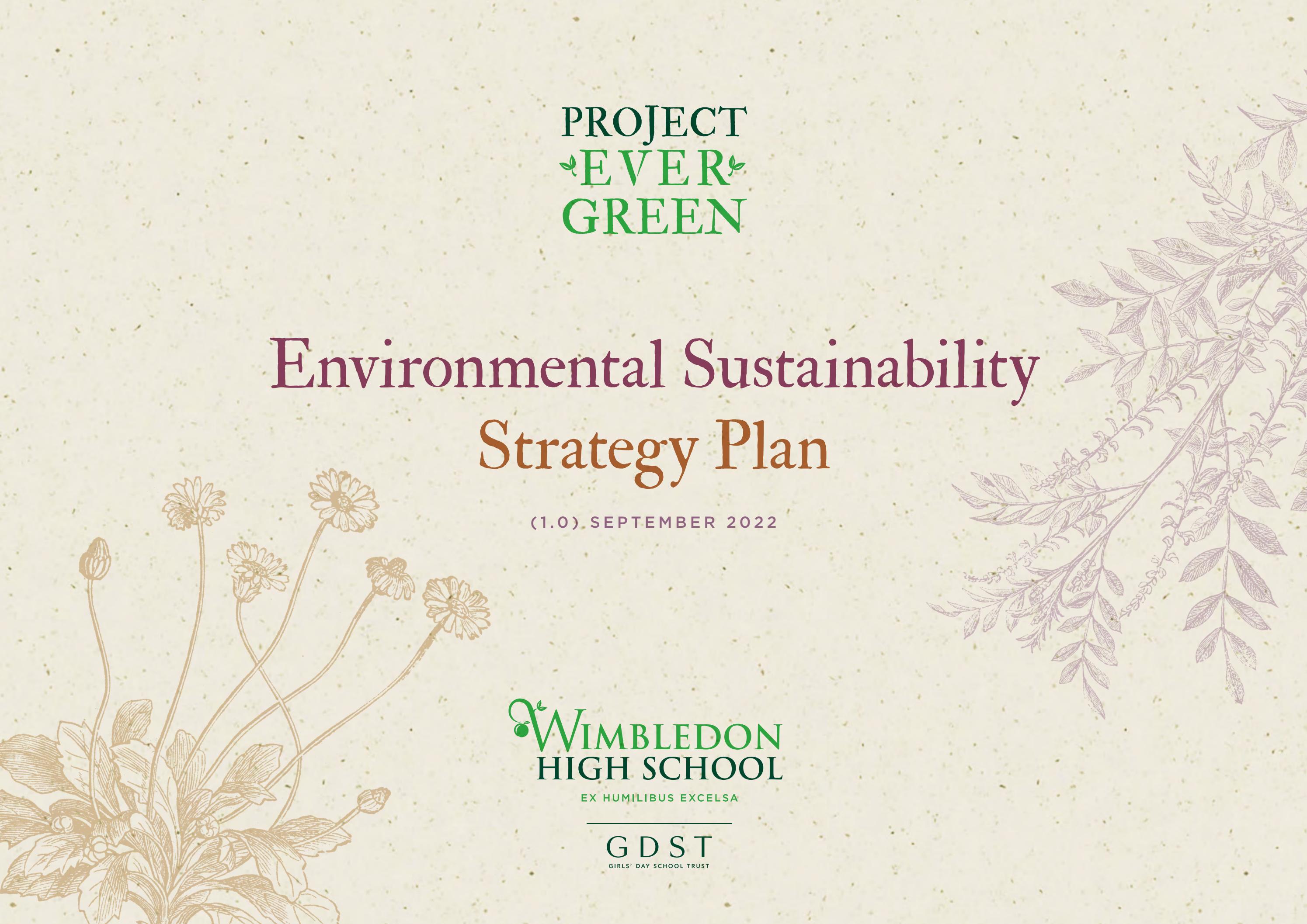 Environmental Sustainability Strategy Plan by Wimbledon High School - Issuu