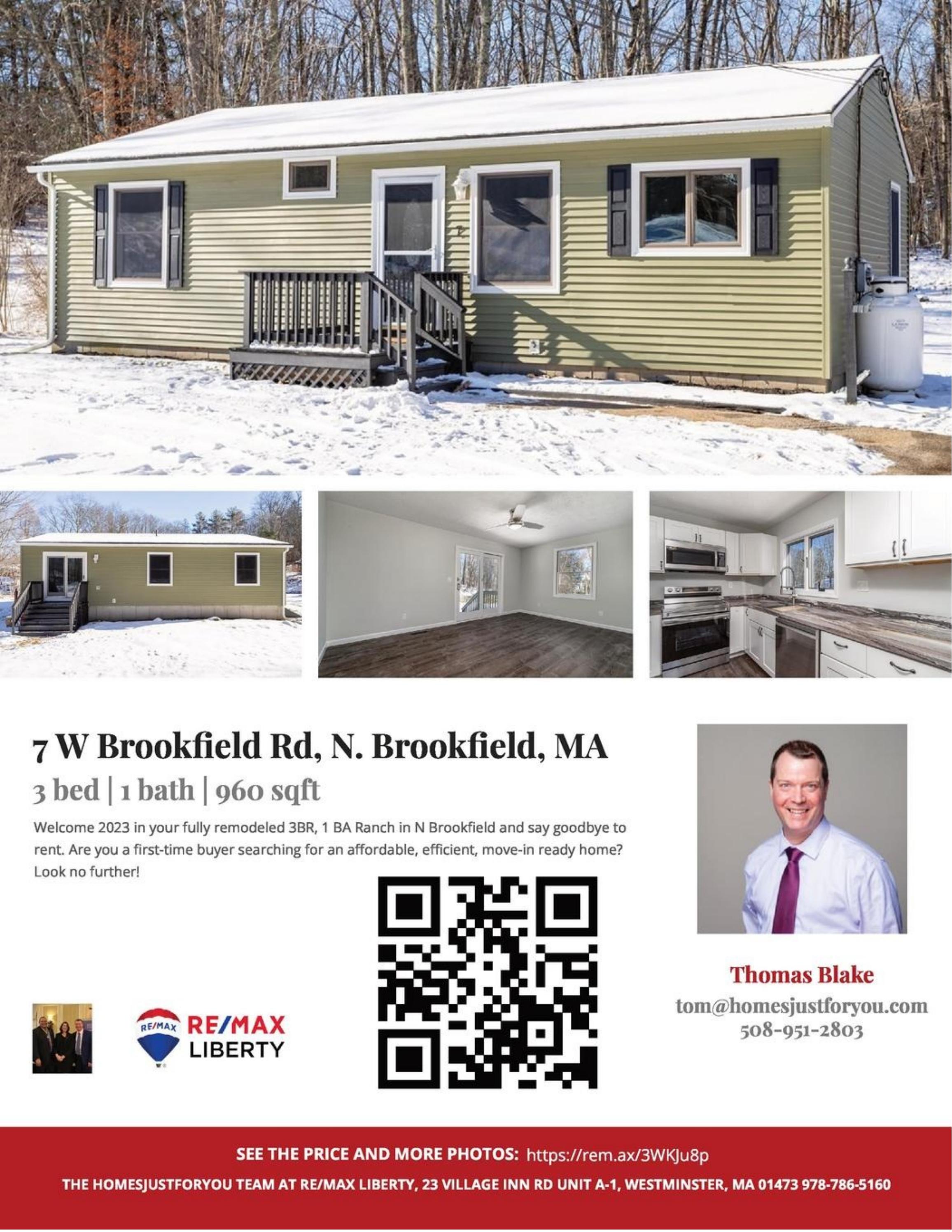 Showing Book 7 W Brookfield Rd., N Brookfield MA by RE/MAX Liberty - Issuu