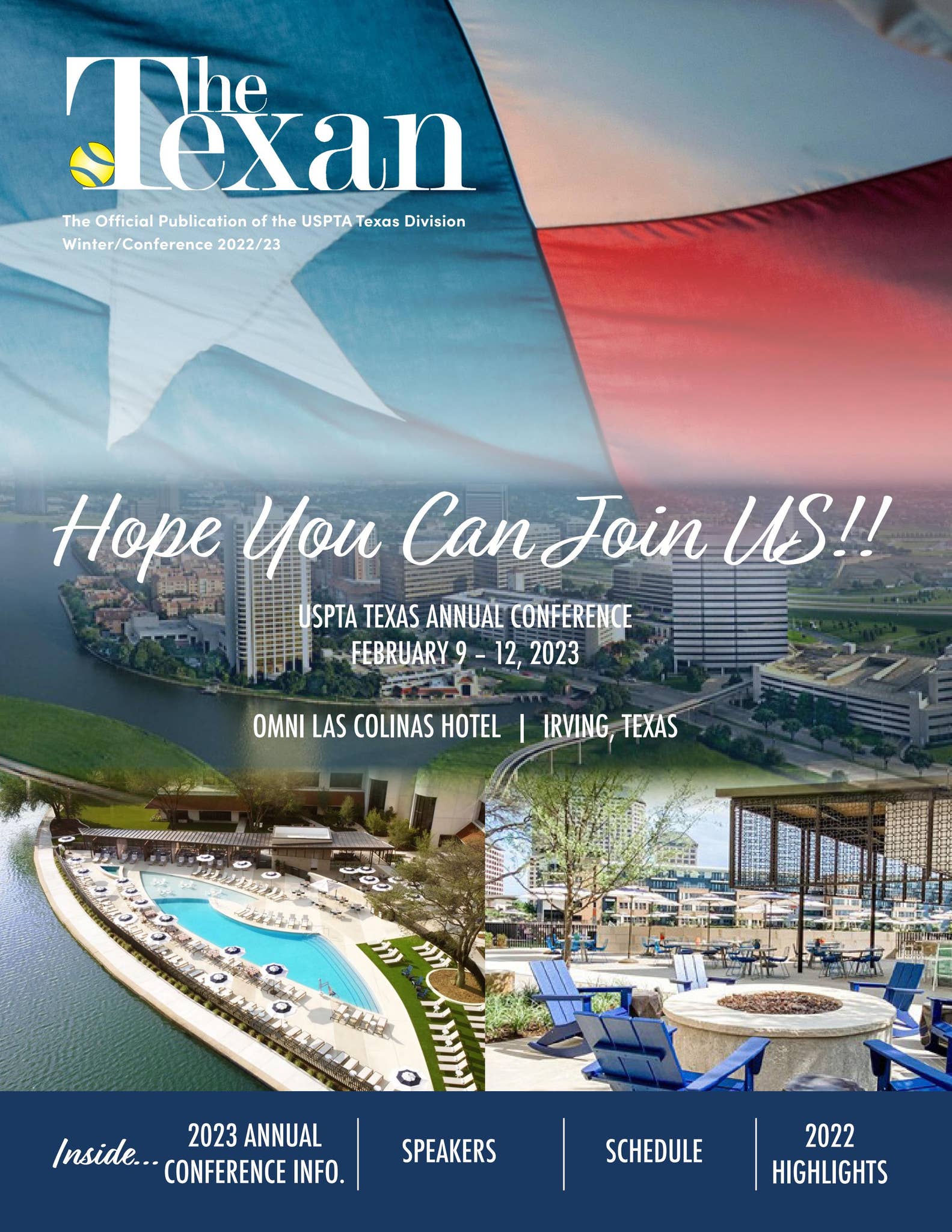 USPTA Texas Division Newsletter - The Texan Winter 2022/23 Conference ...
